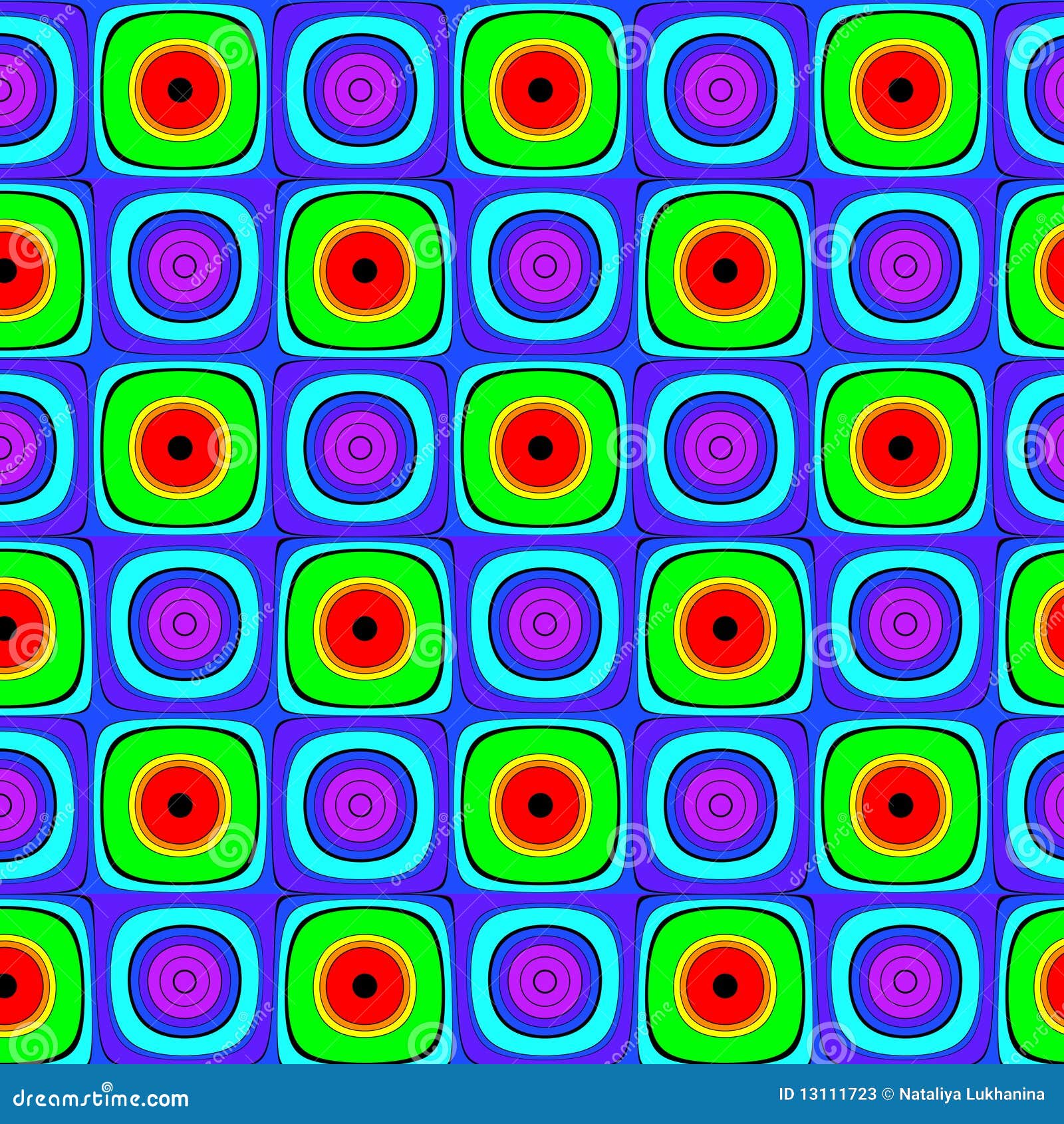 Bright Multicolor Abstract Background Stock Illustration - Illustration ...