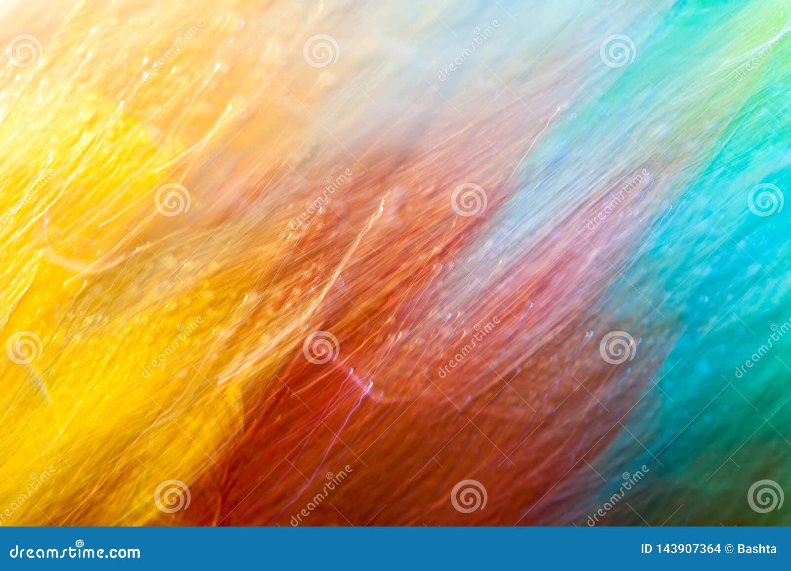 Bright Multicolor Abstract Background with a Digitally Painted Smeared ...