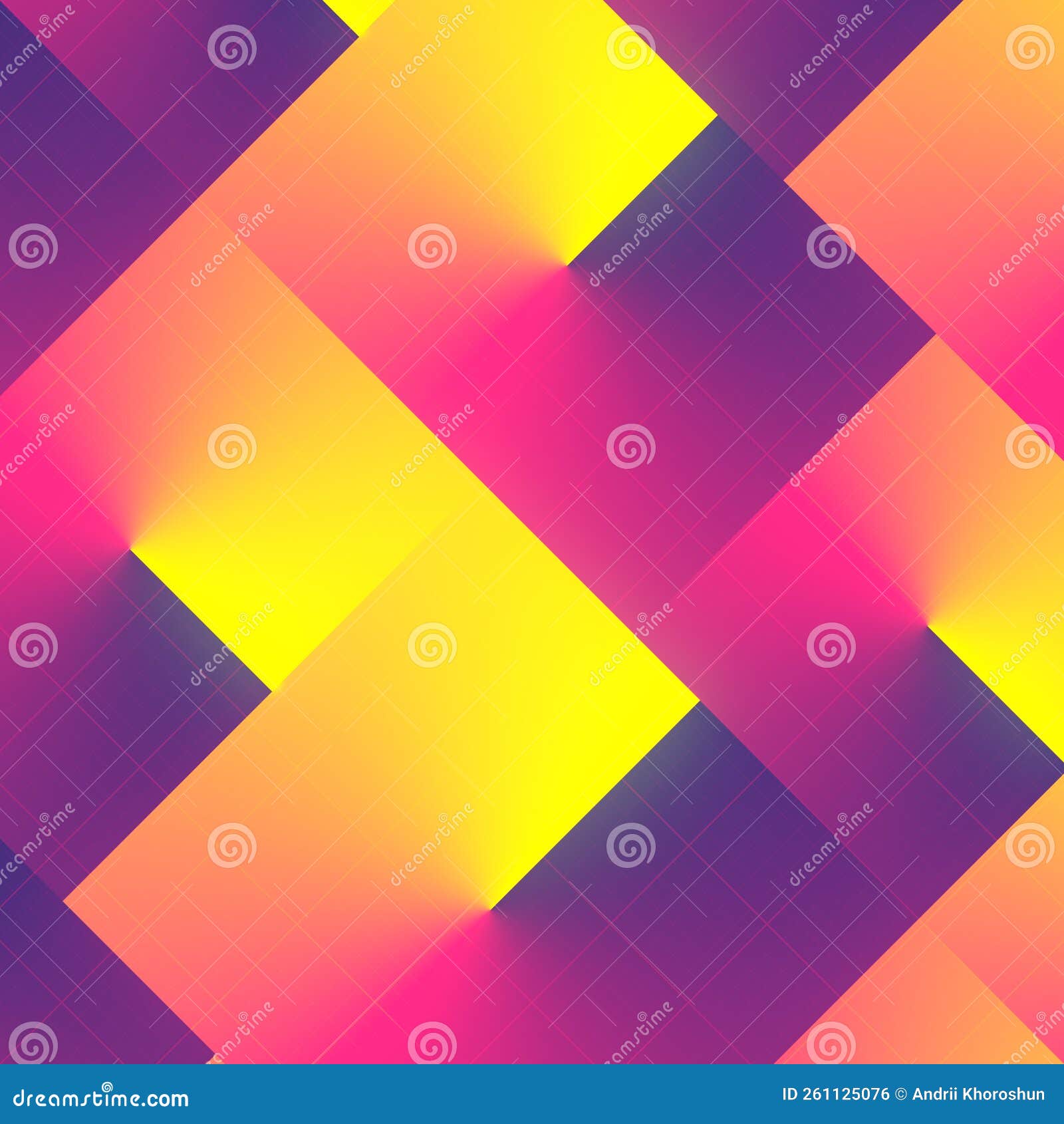 Bright Multicolor Geometric Background for Graphic Design. 3d Rendering ...