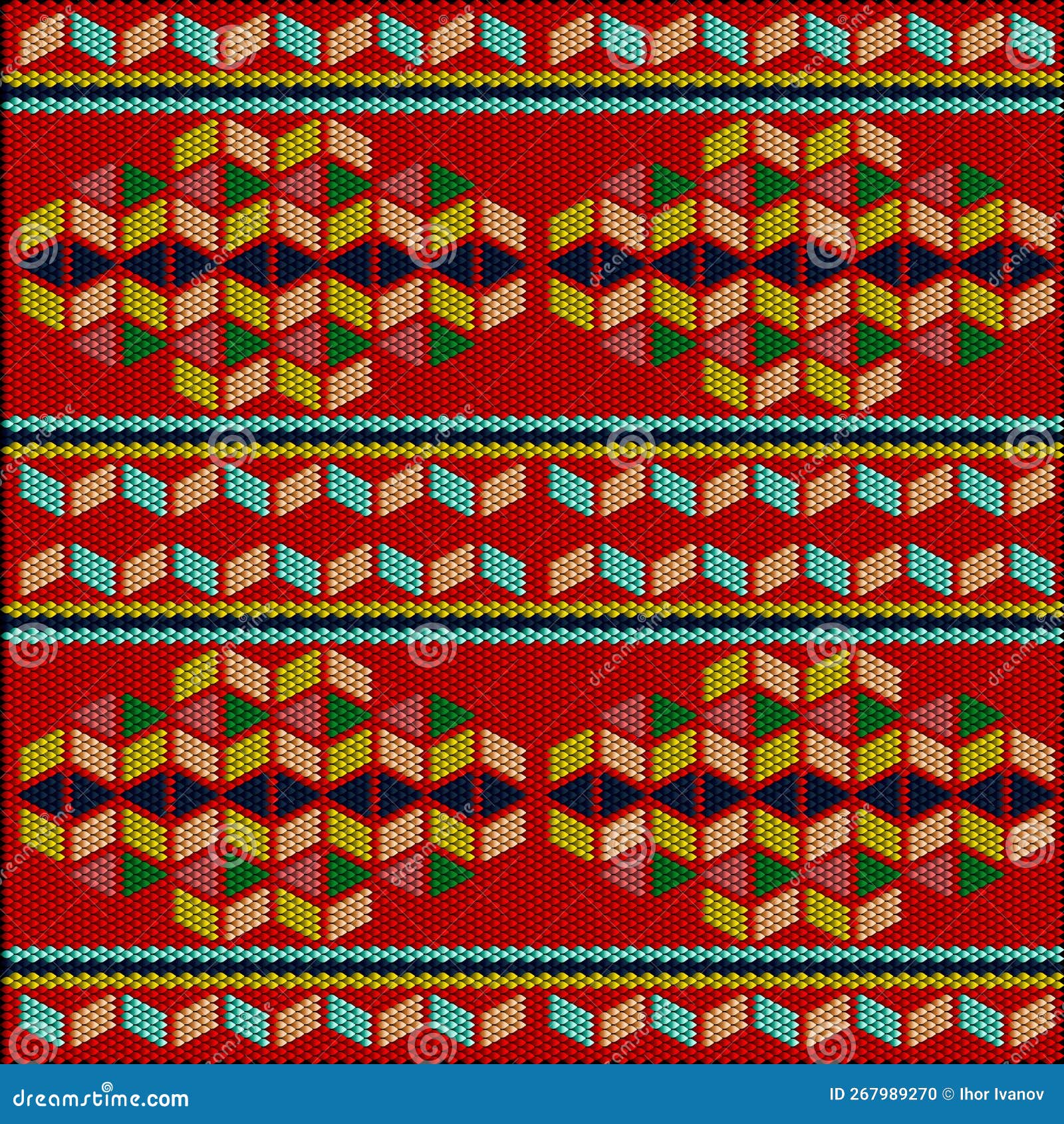 Bright, Multicolor Pattern, Ornament for Festivals and Carnivals Stock ...