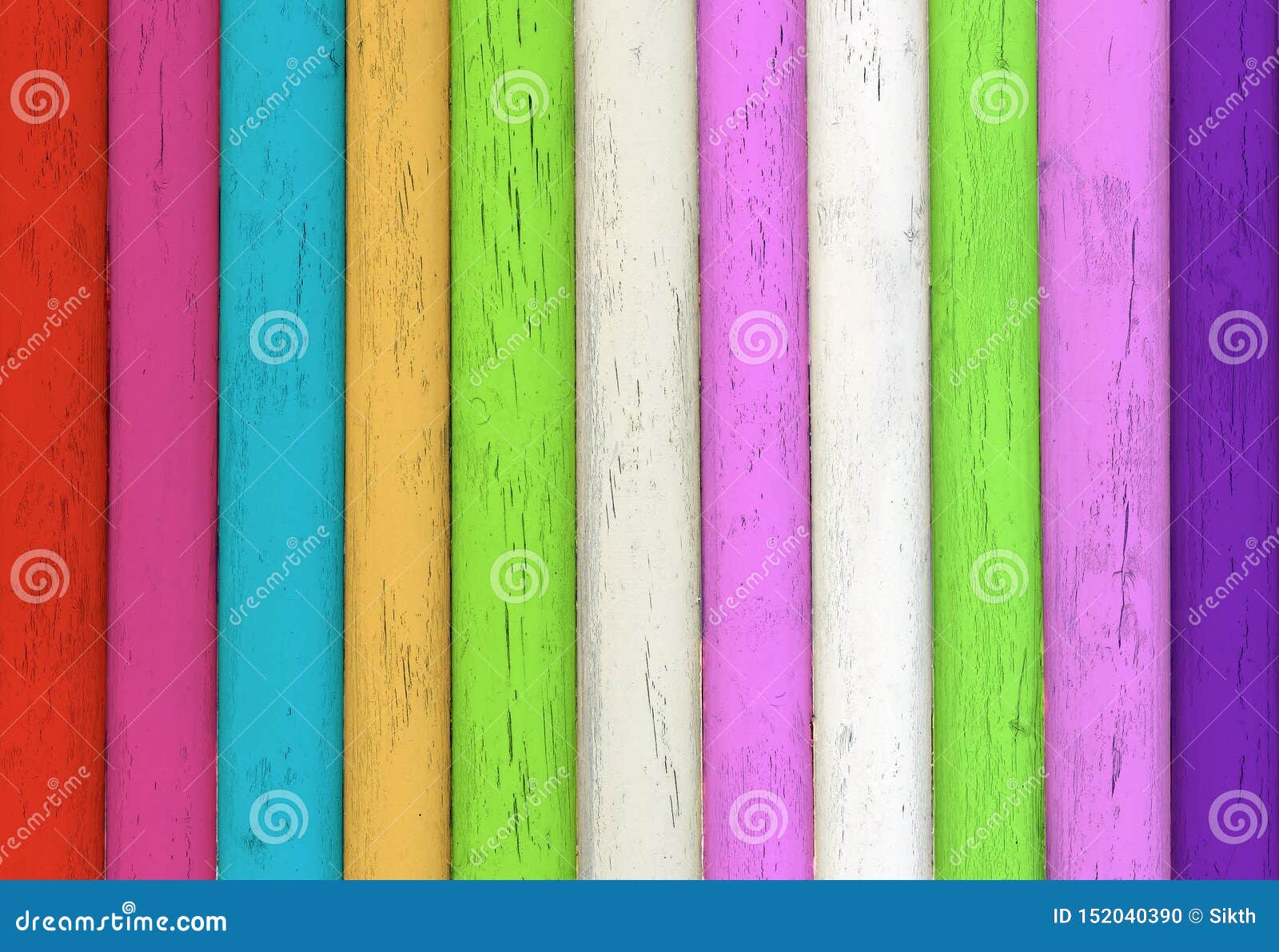 Bright Multicolored Wood Texture Stock Photo - Image of home, board ...