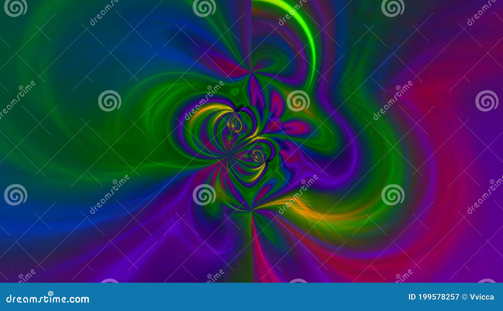 Bright Neon Abstract Background Stock Illustration - Illustration of ...