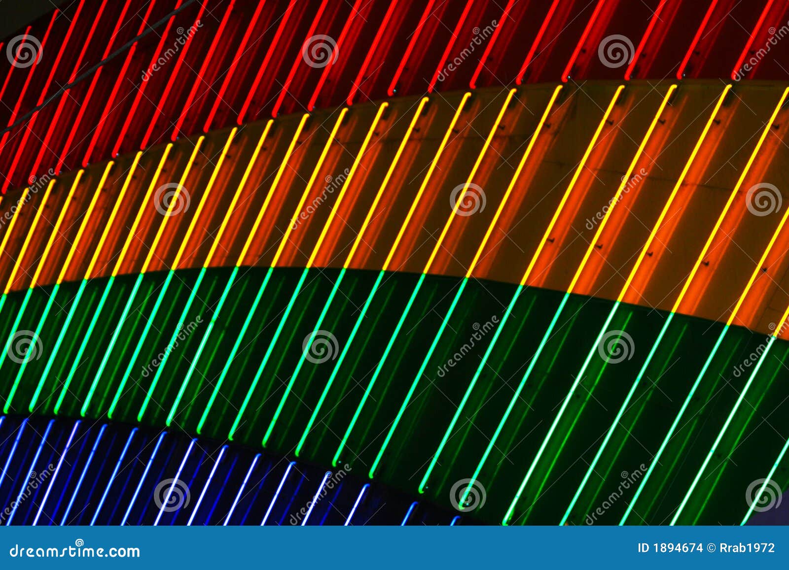 Bright Neon Lights stock photo. Image of lighting, hotel - 1894674