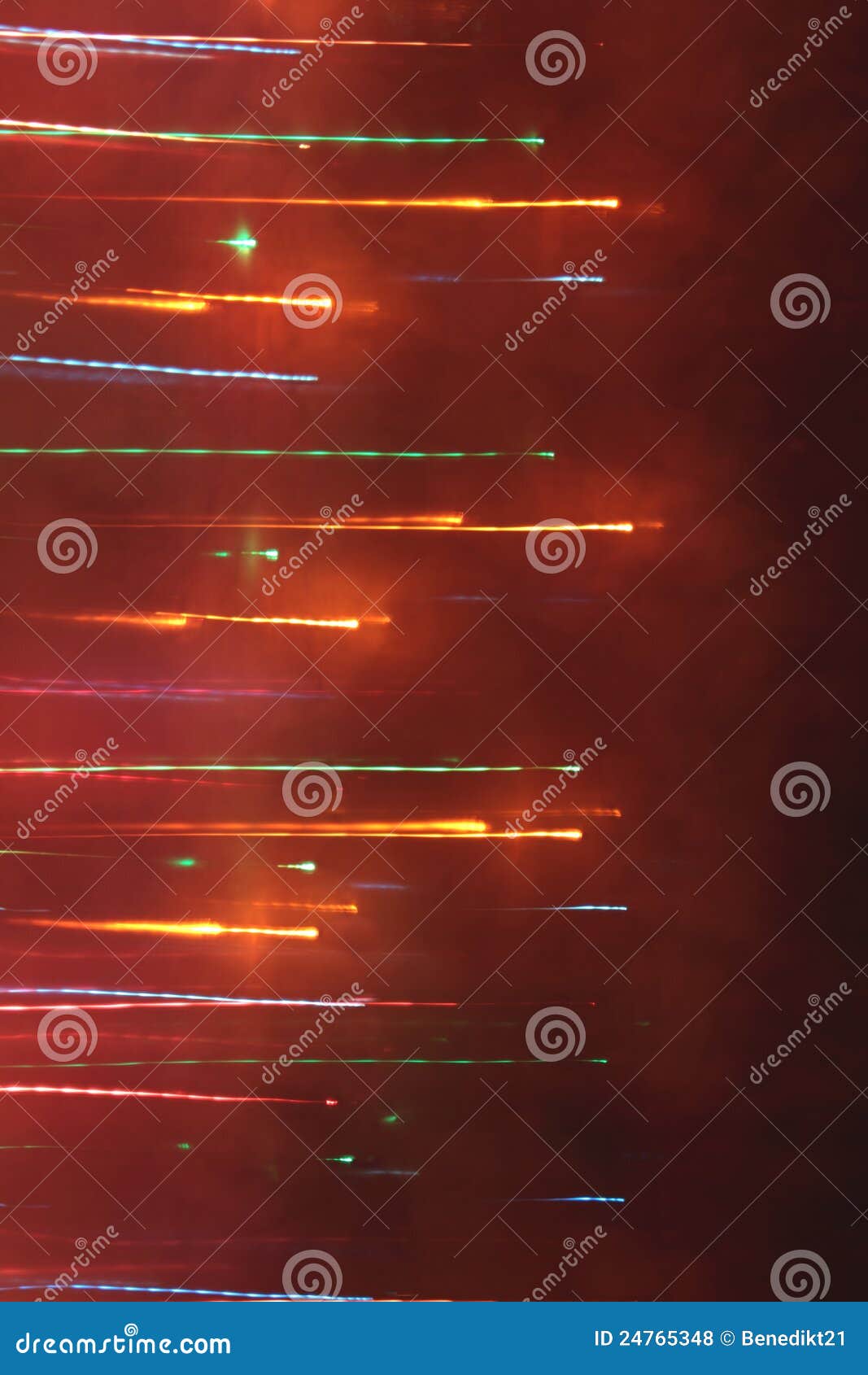 Bright Neon Line in the Fog Stock Photo - Image of creativity, clouds ...