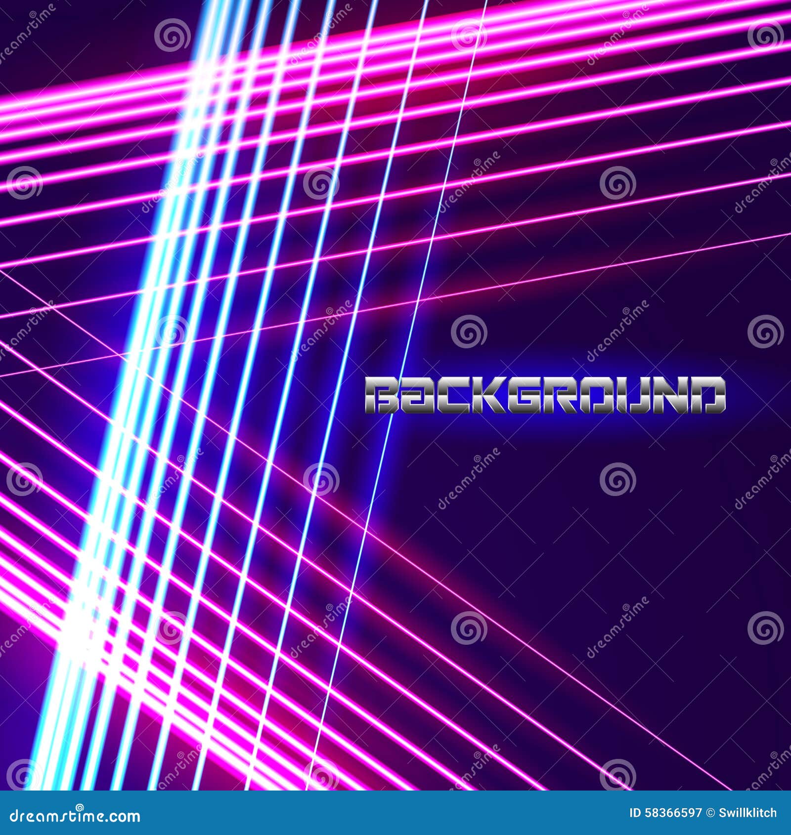 Bright Neon Letters, Full Latin Alphabet On Transparent Background ...