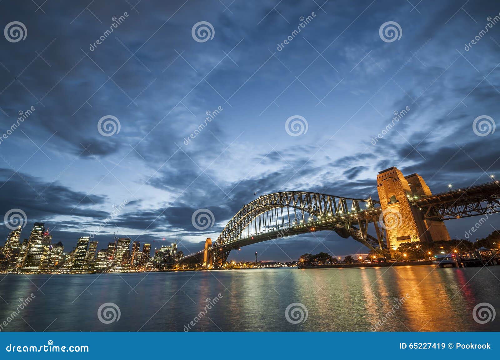 Bright Night Light... editorial stock image. Image of sunrise - 65227419