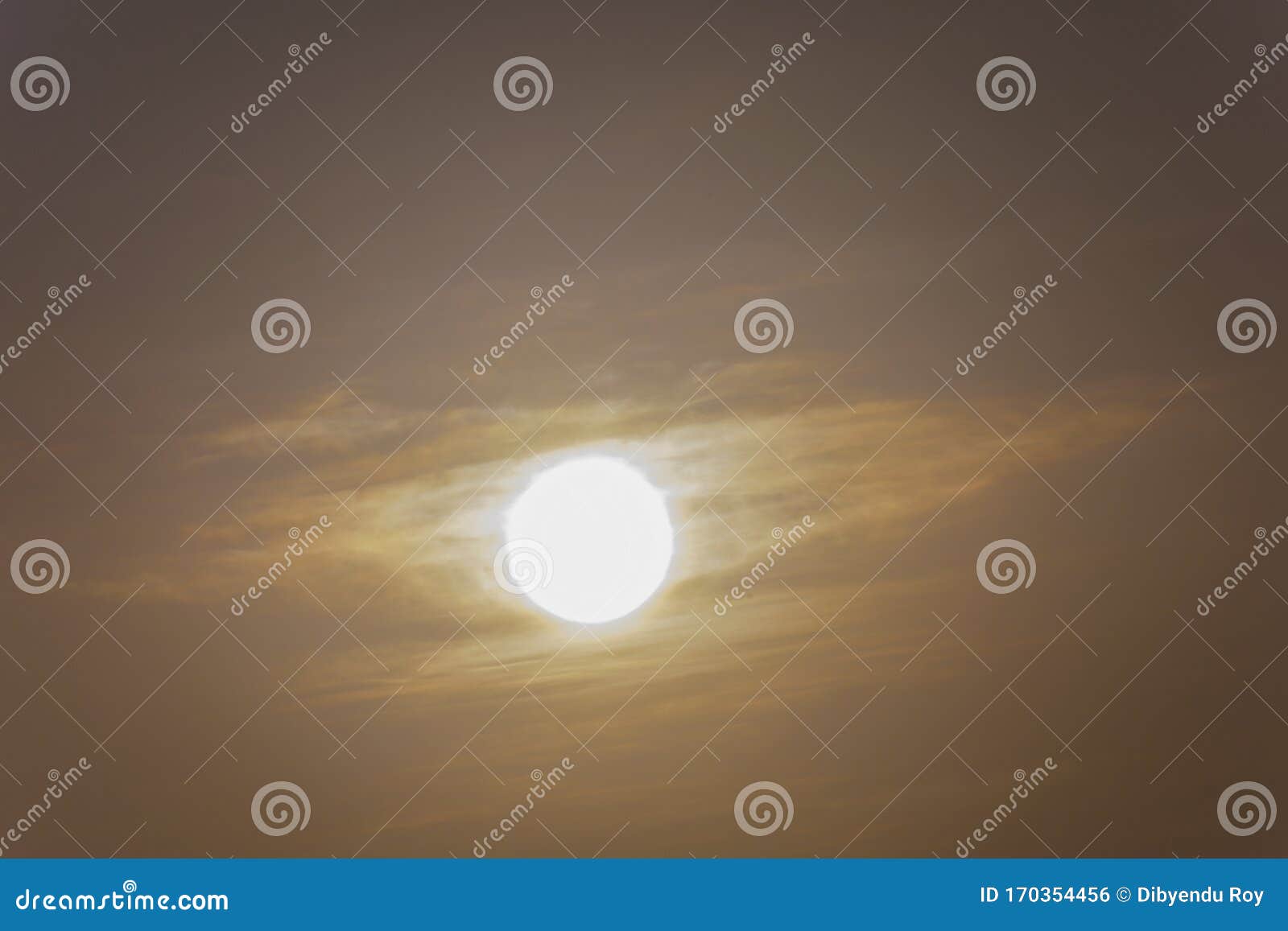 Bright noon sun stock photo. Image of rays, gold, environment - 170354456