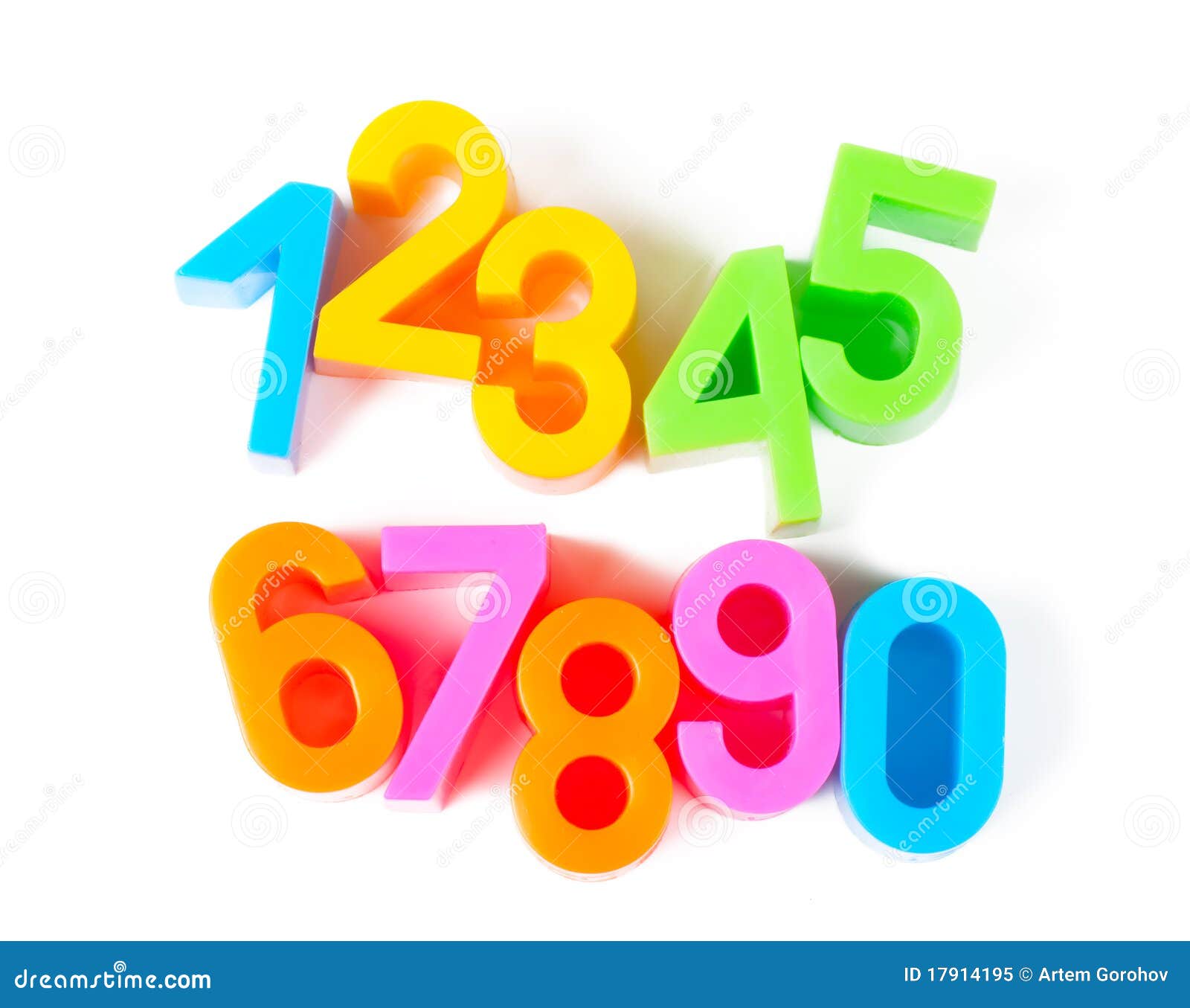 Bright numbers stock image. Image of playing, pink, background - 17914195
