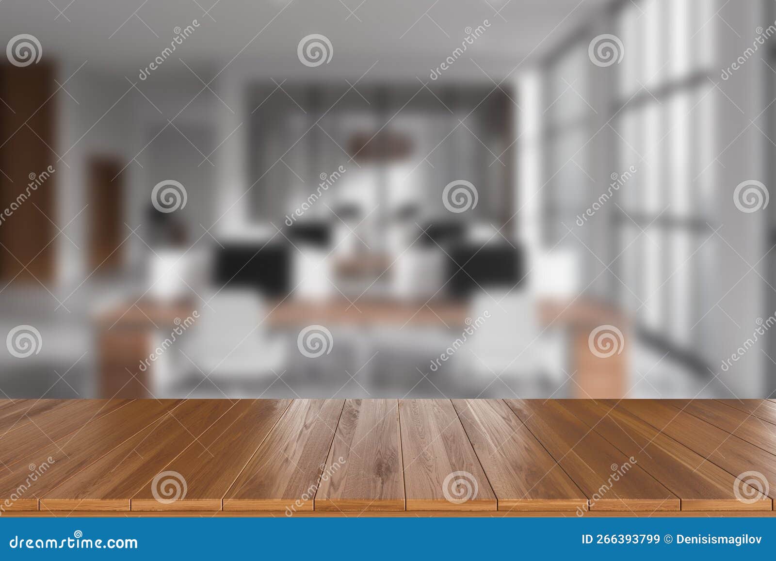 Bright Office Room Interior with Good Display for Advertisement Stock ...