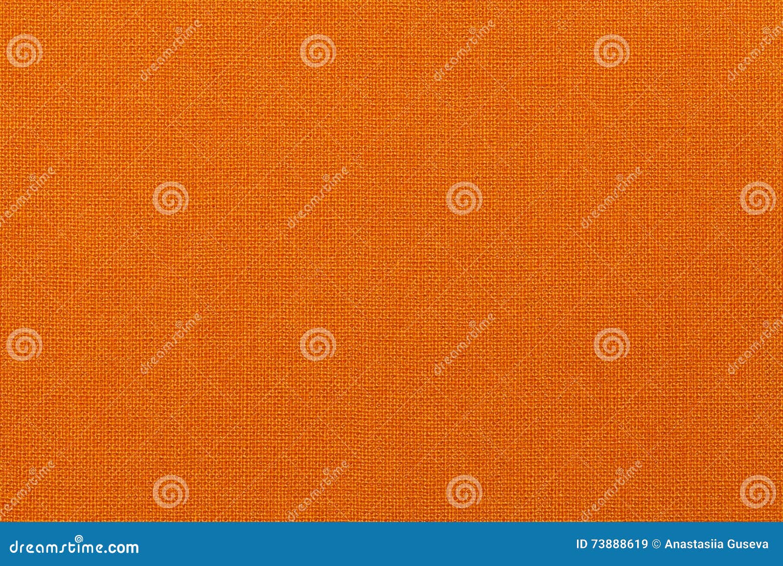 Bright Orange Background from Textile Material. Fabric with Natural ...