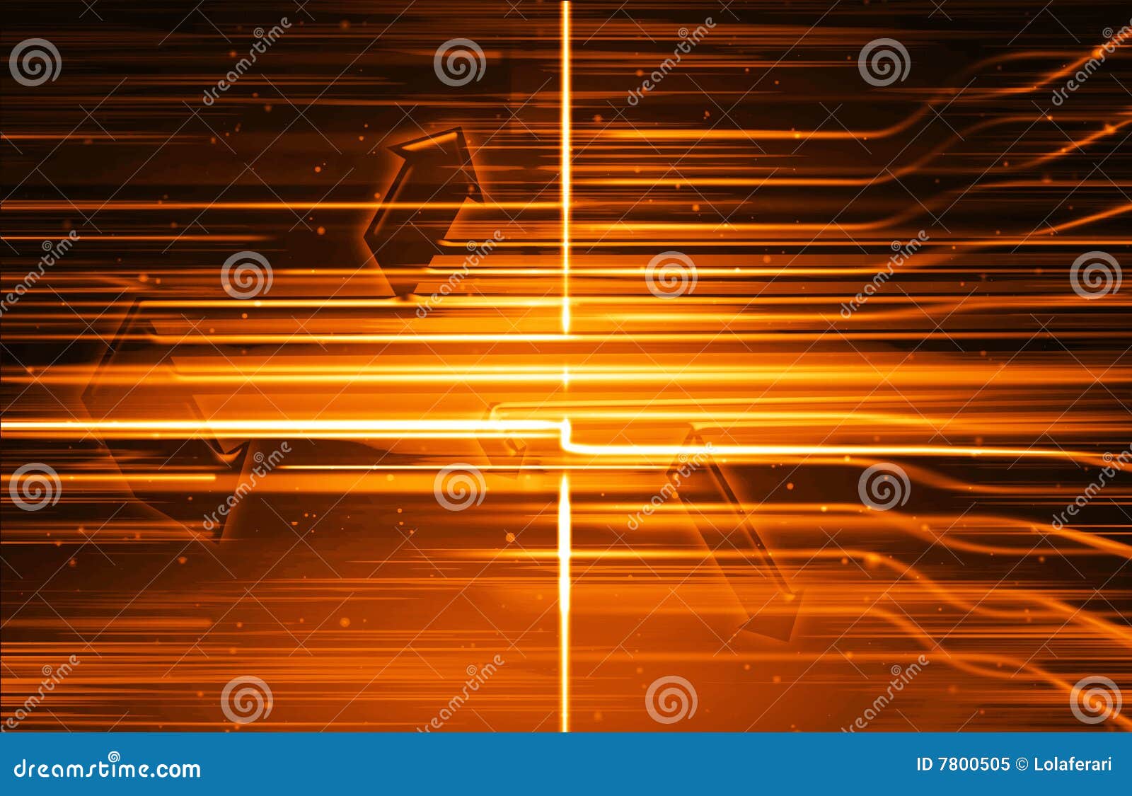 Bright orange beams stock illustration. Illustration of rays - 7800505