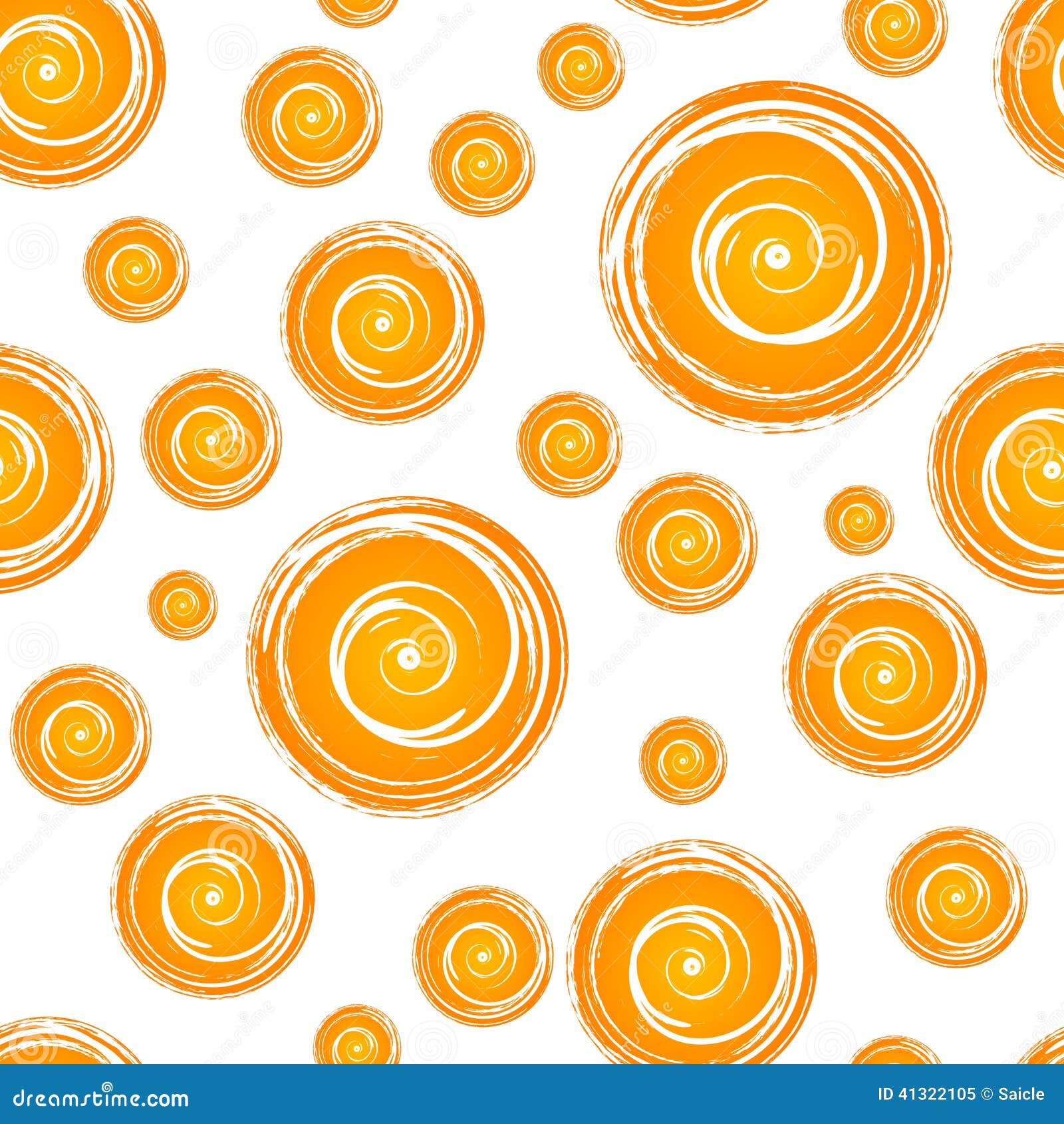 Bright Orange Grunge Seamless Pattern Stock Vector - Illustration of ...