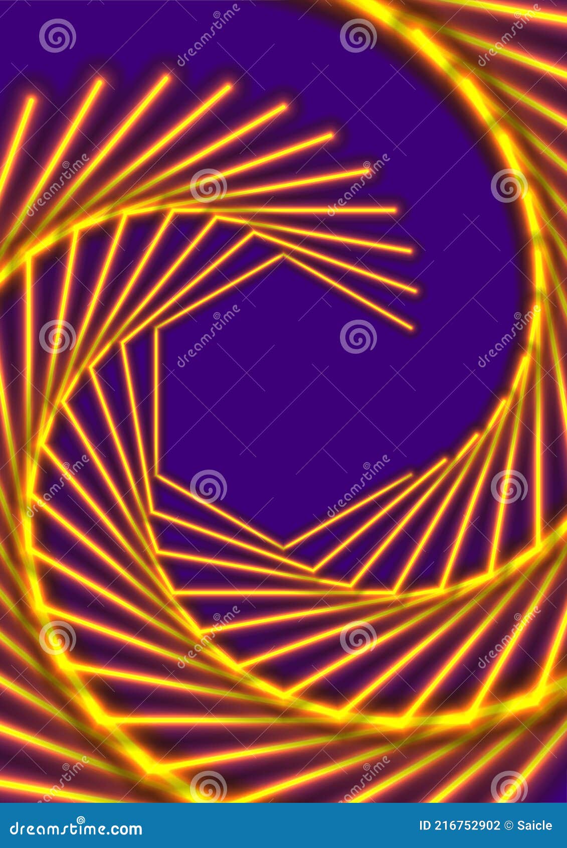 Bright Orange Laser Lines Abstract Hi-tech Background Stock ...