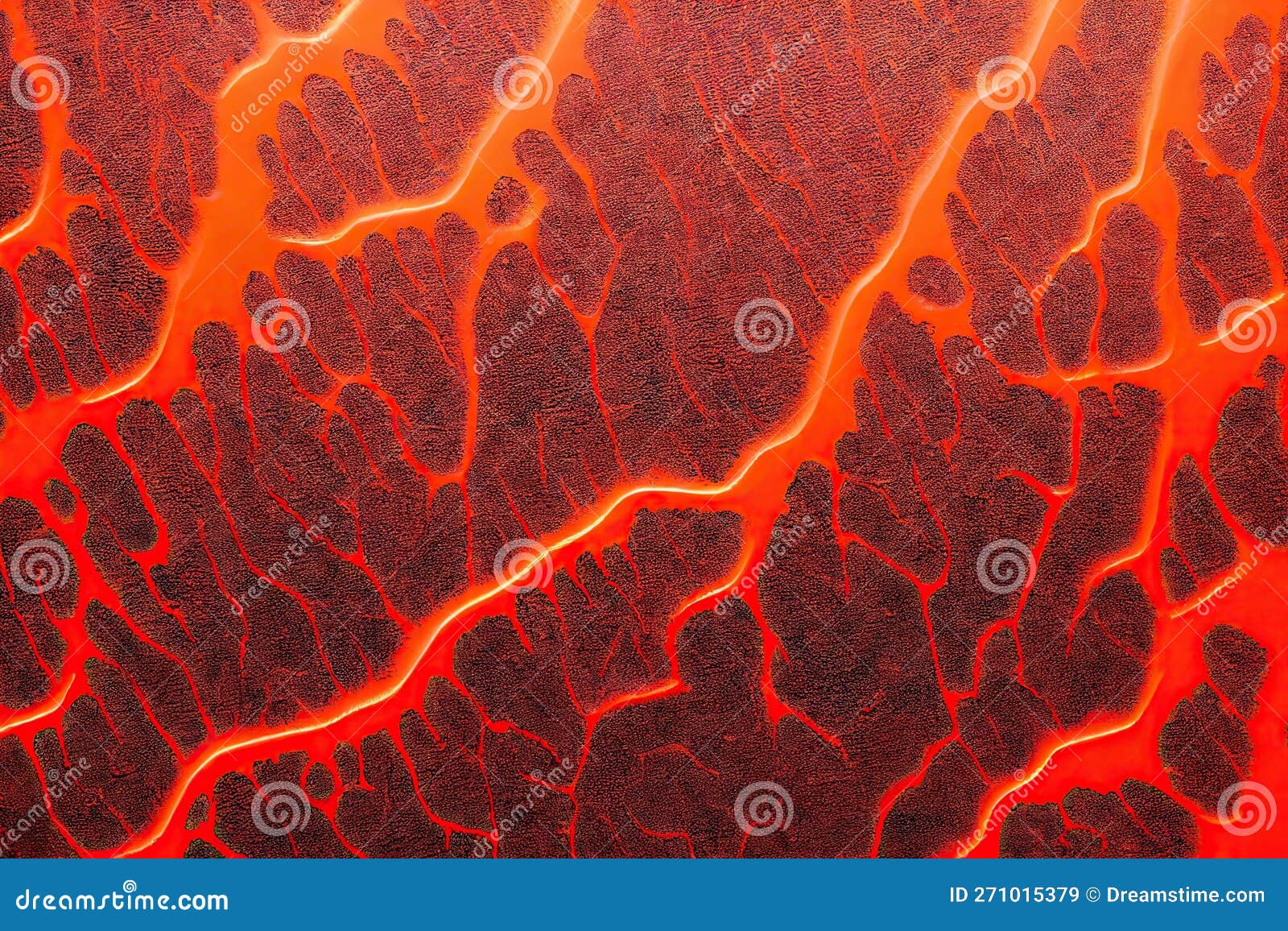 Bright Orange Lava Texture with Yellow Streaks of Fire Stock Image ...