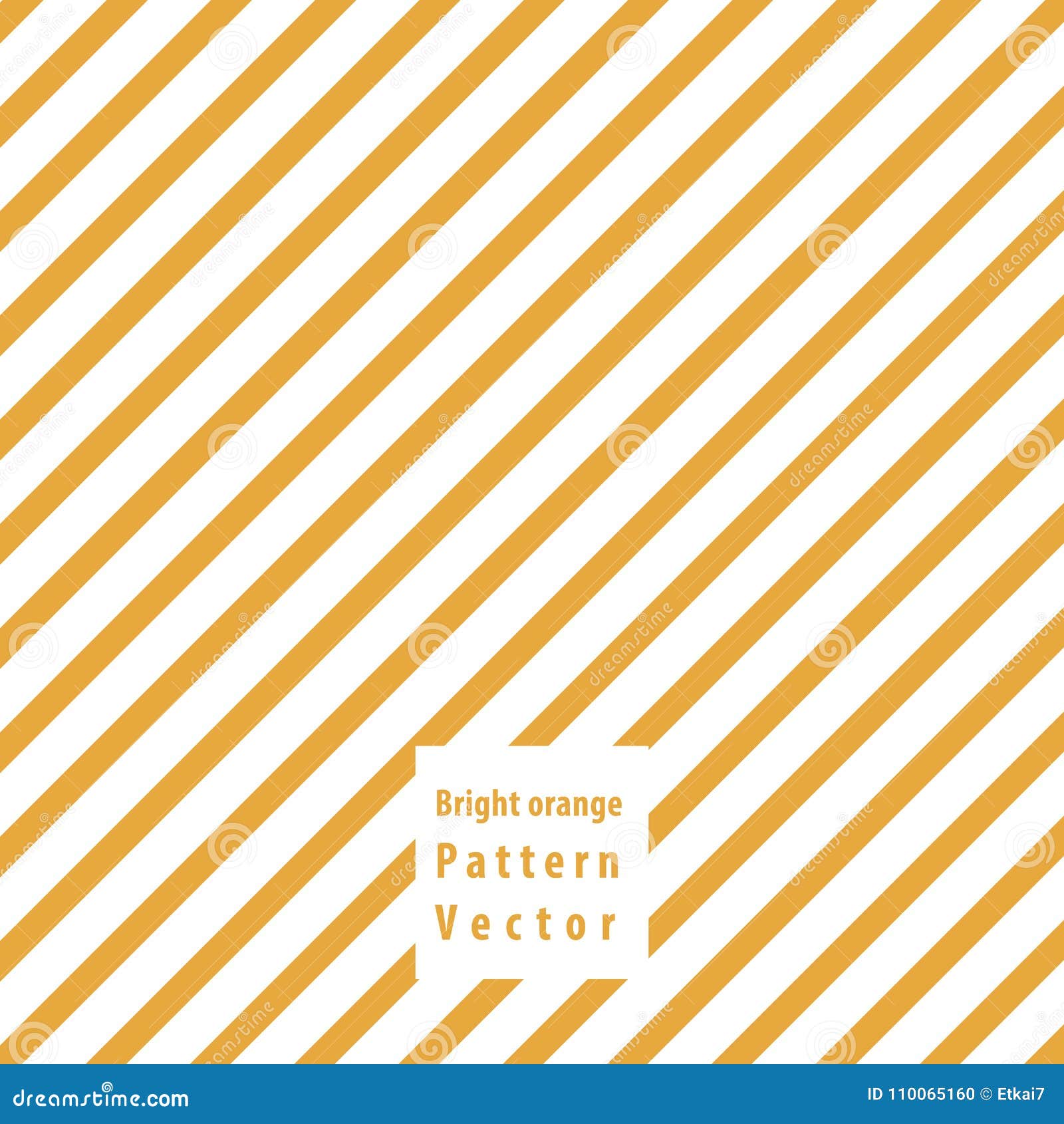 Bright Orange Lines Seamless Pattern. Vector Illustration. Stock Vector ...