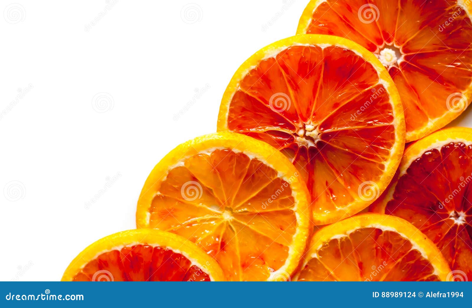 Bright Orange Pattern on a White Background Stock Photo - Image of ...
