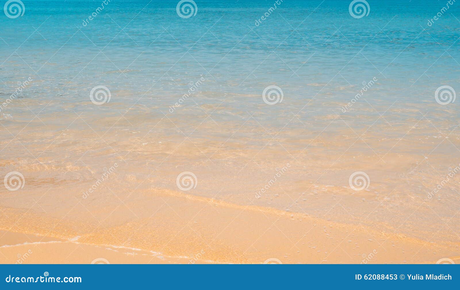 Bright Orange Sand and Blue Sea Stock Image - Image of nature, season ...