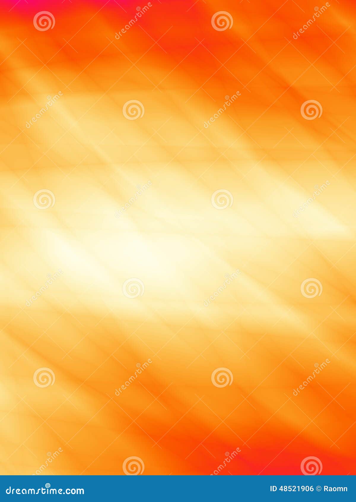 Bright Orange Summer Fun Abstract Design Stock Illustration ...