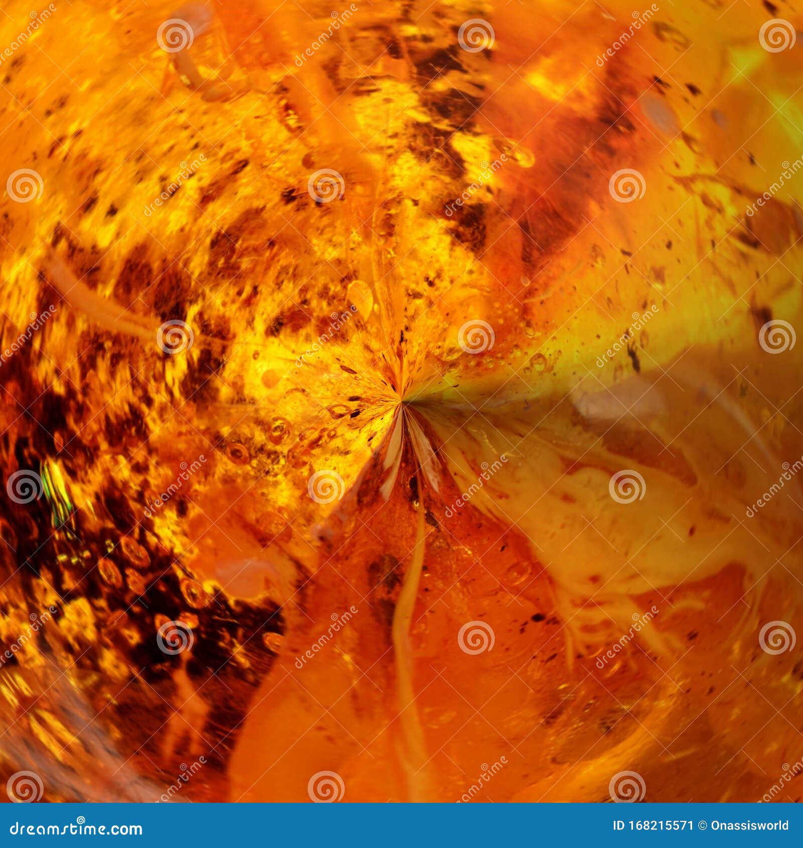Bright Orange Yellow Fire Abstract Background Stock Illustration ...