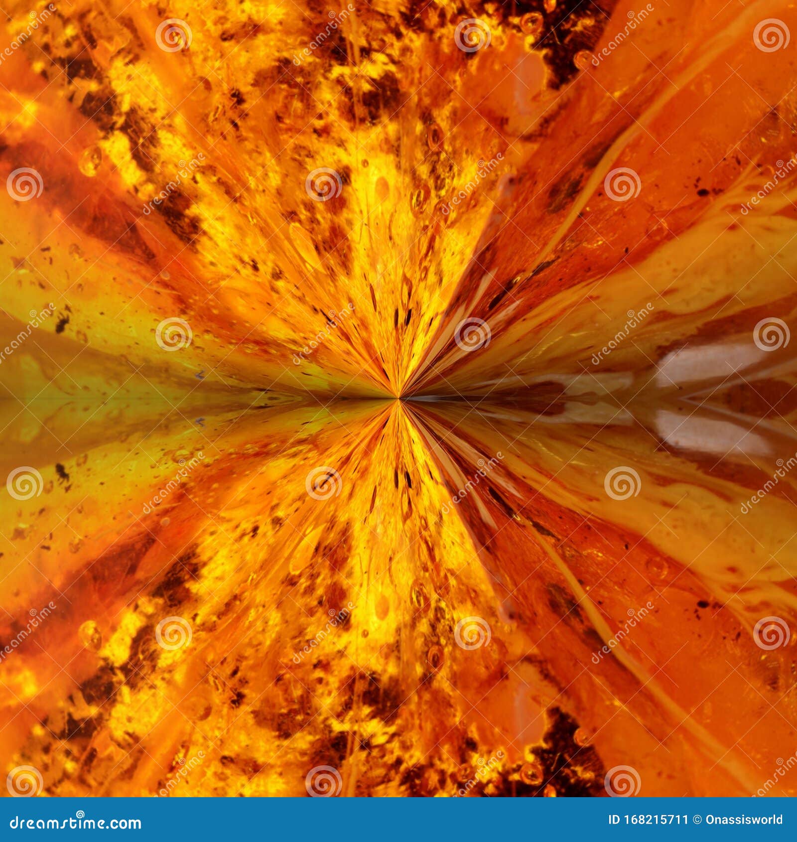 Bright Orange Yellow Fire Abstract Background Stock Illustration ...