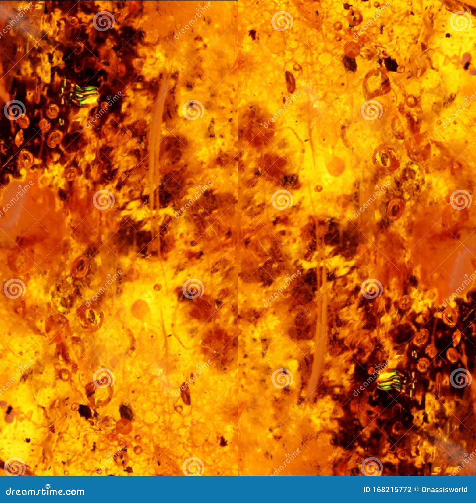 Bright Orange Yellow Fire Abstract Background Stock Illustration ...