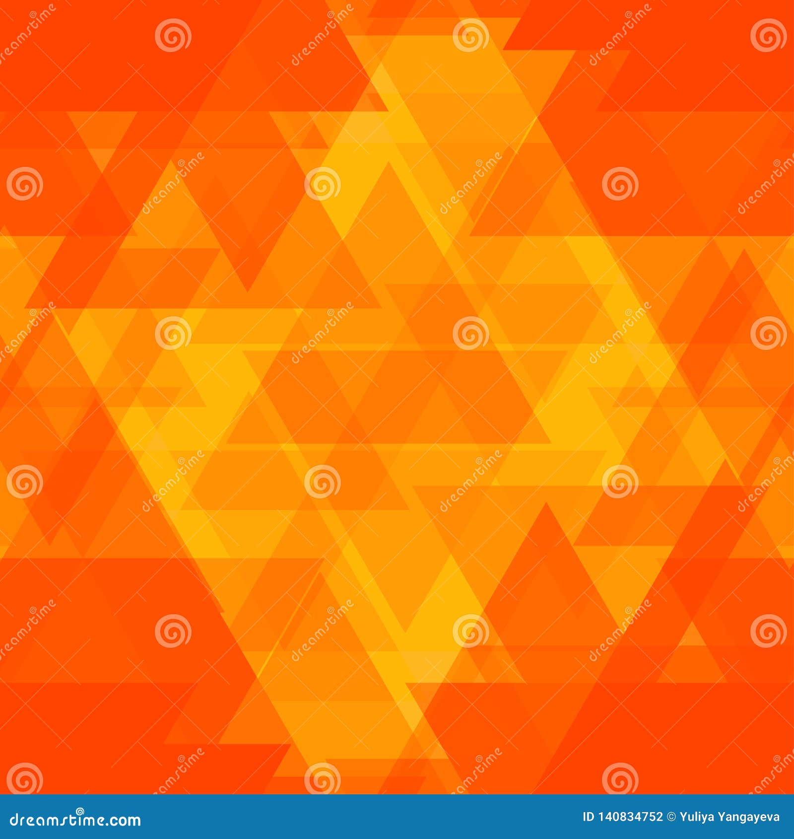 Bright Orange and Yellow Triangles in the Intersection and Overlay ...