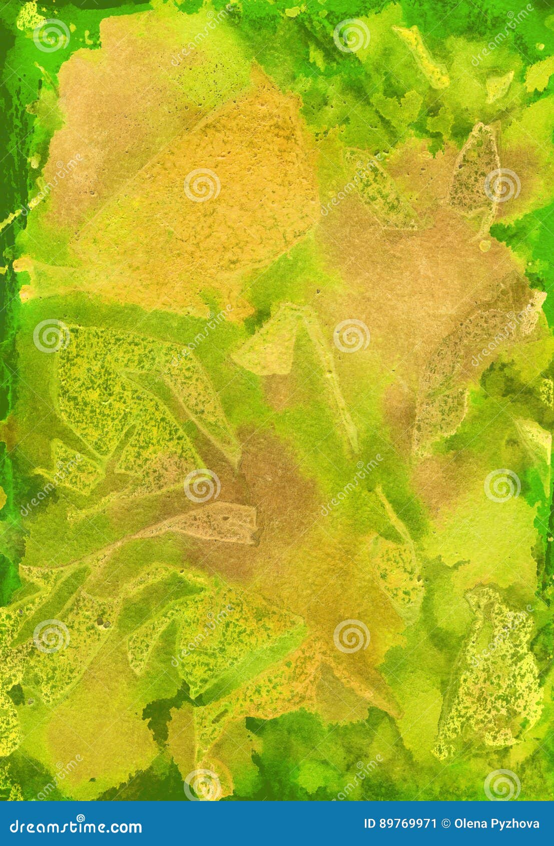 Bright Painted Watercolor Texture Stock Illustration - Illustration of ...