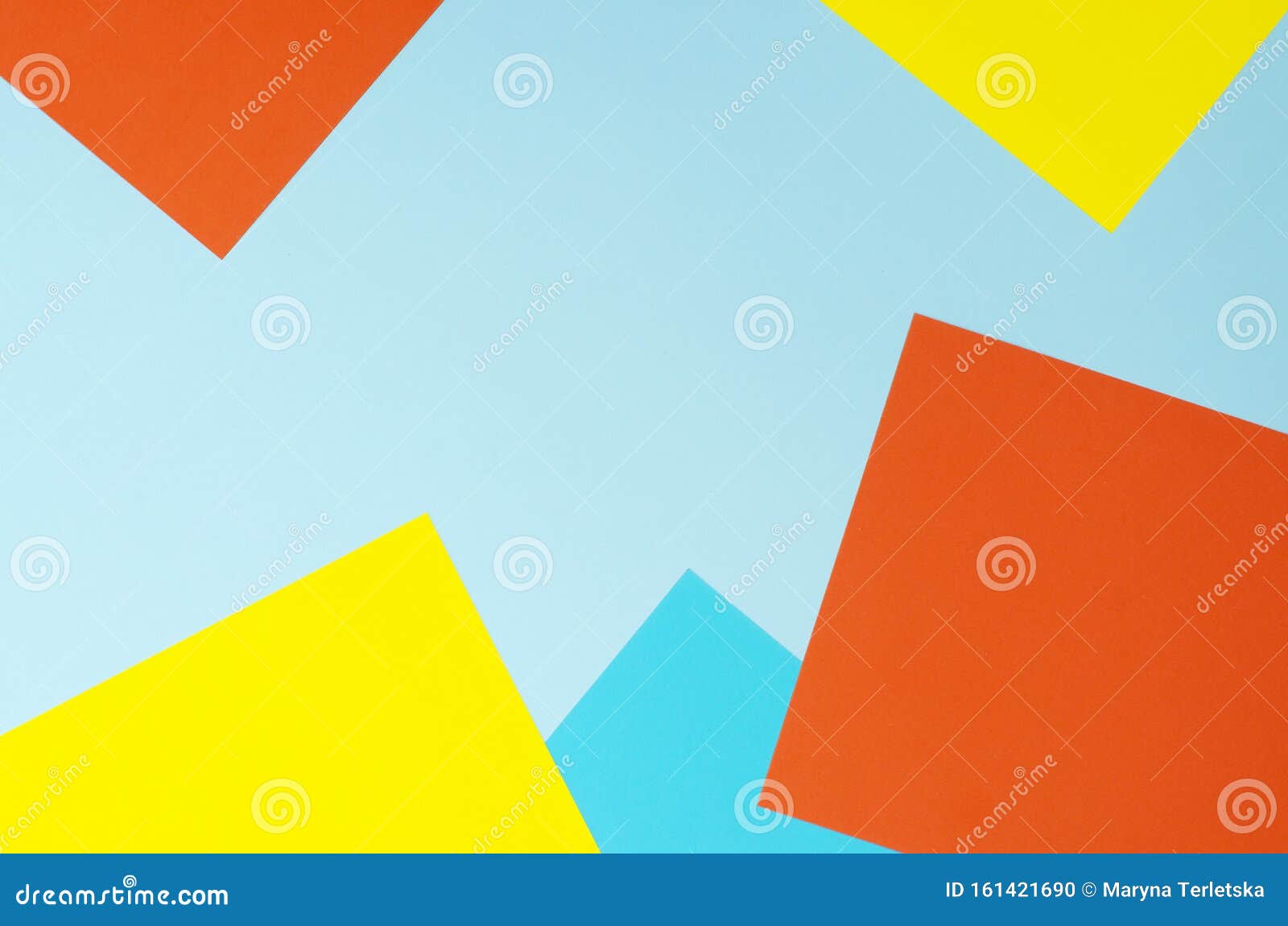 Bright Paper Background of Several Colors Stock Photo - Image of ...