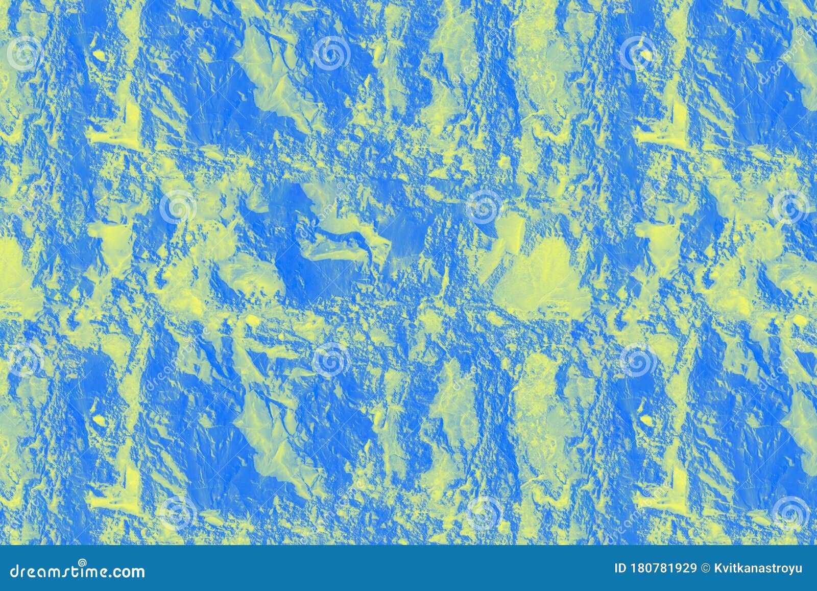 Bright Patchy Blue Yellow Texture Stone Background. Seamless Pattern ...