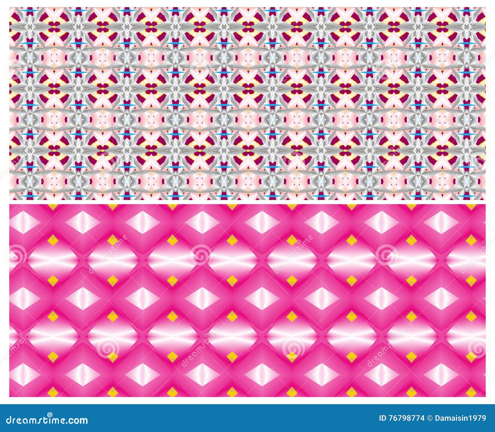 Bright pattern set stock illustration. Illustration of fashion - 76798774