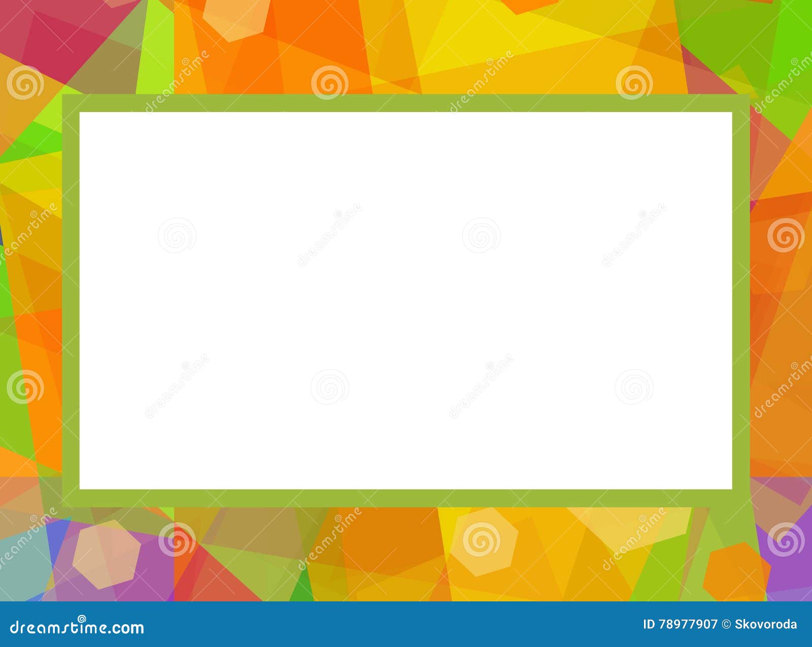 Bright Photo Frame | CartoonDealer.com #78977907