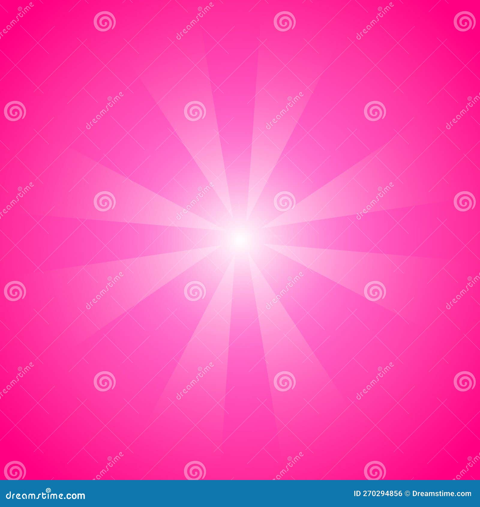 Bright Pink Background Texture with Sunburst Rays in Comics, Pop Art ...