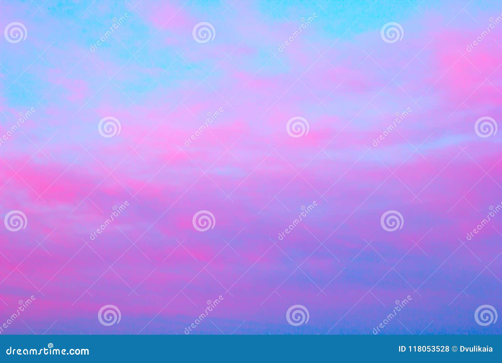 Bright Pink Clouds on a Blue Sky Stock Photo - Image of cloudy, outdoor ...