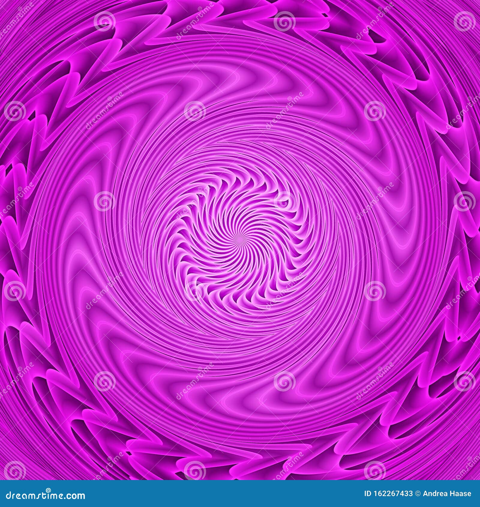 Bright Pink Gradient Symmetrical Pattern Stock Illustration ...