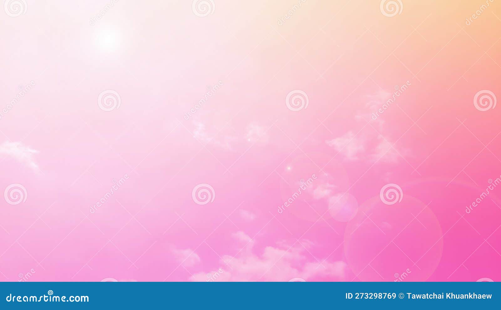 Bright Pink Sky and Shining Sun Stock Image - Image of freedom ...