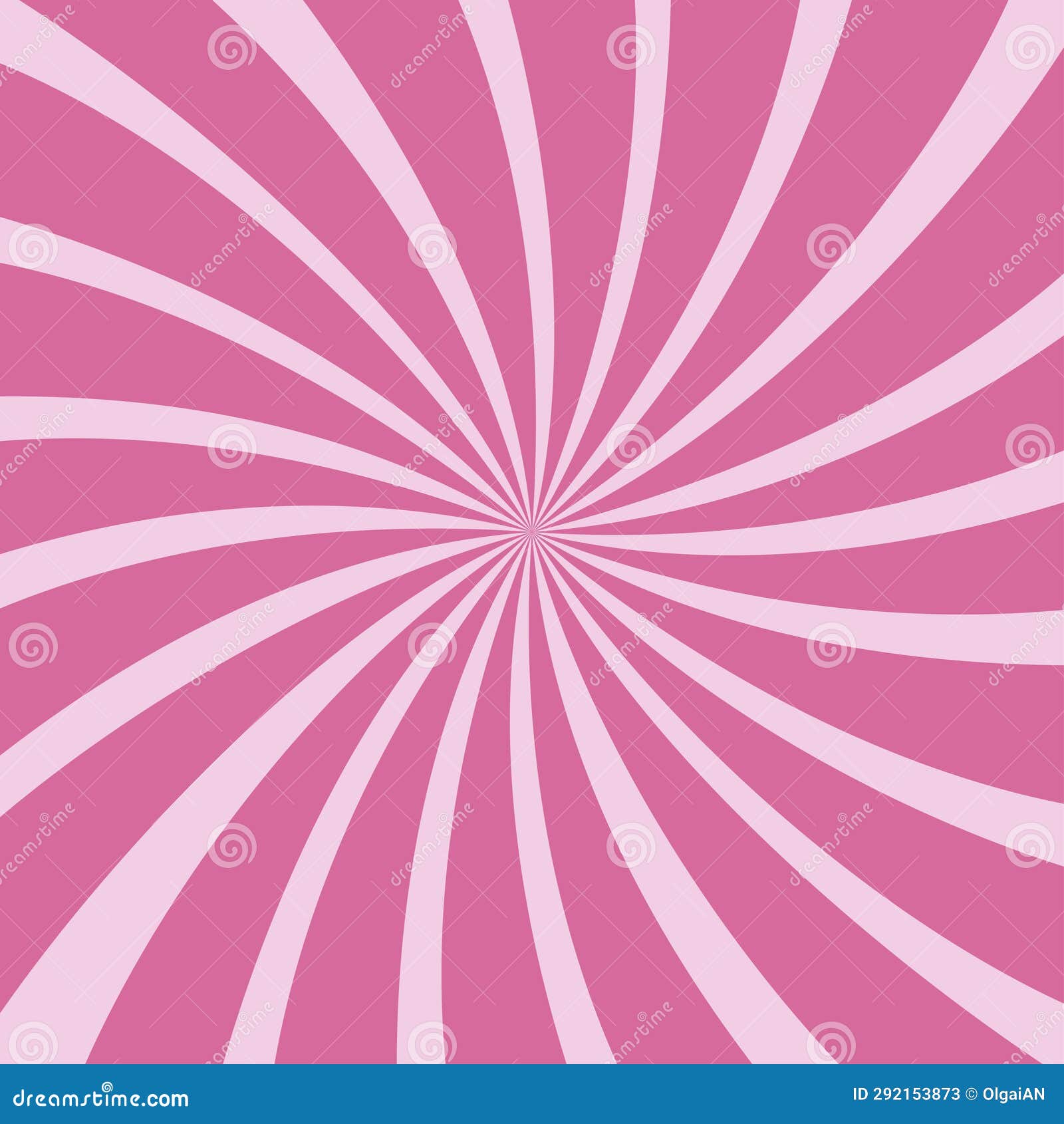 Bright Pink Sun Rays Background.Rays Background in Retro Style. Vector ...