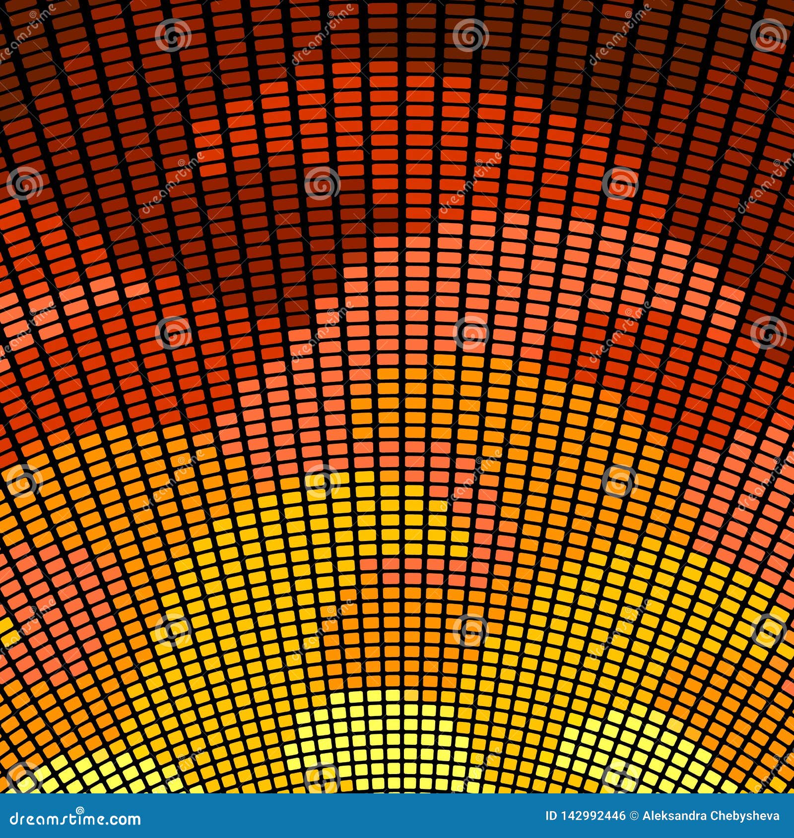 Bright Pixel Pattern. Vector Illustration for Your Graphic Design Stock ...