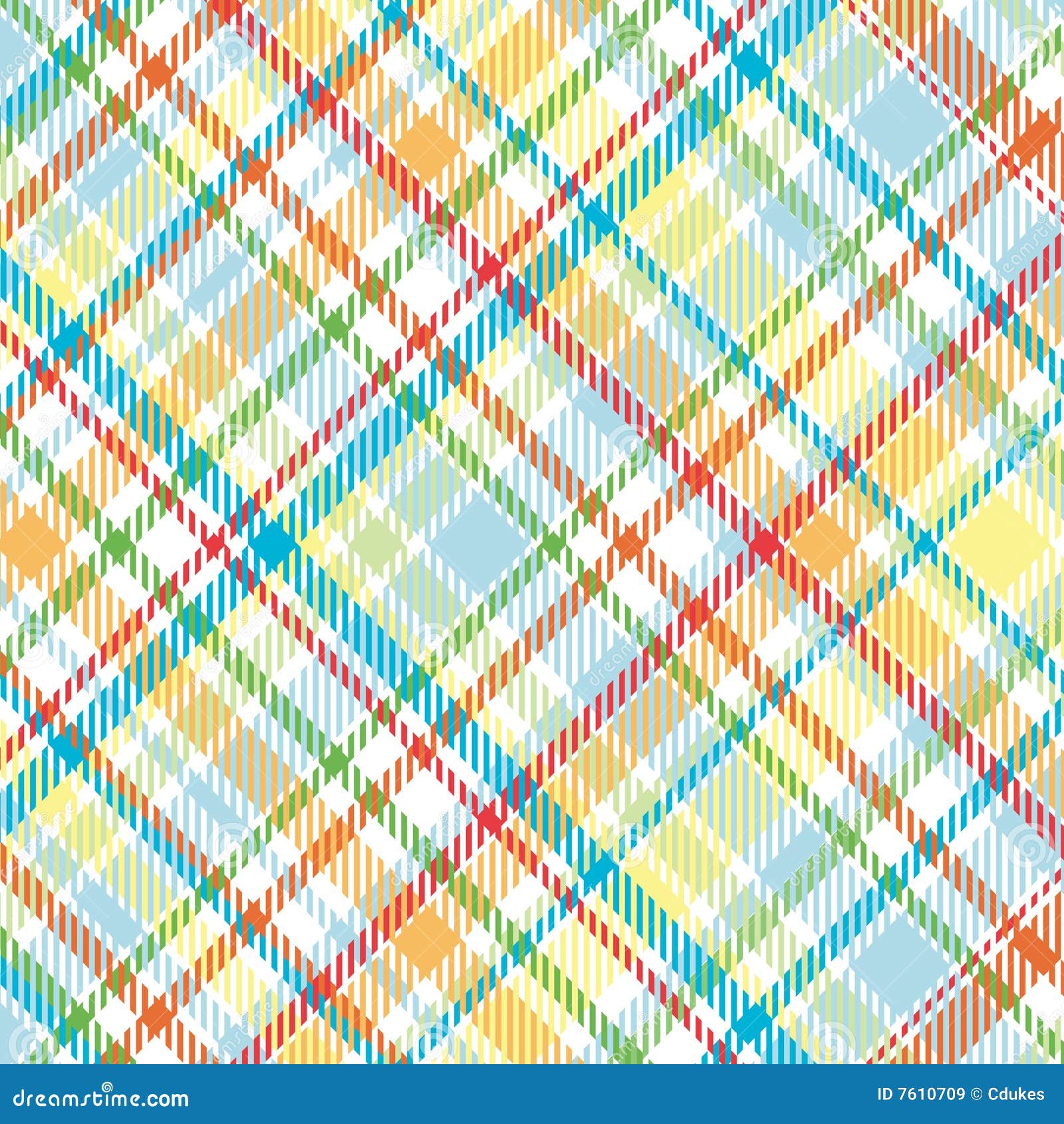 Bright Plaid Illustration stock vector. Illustration of texture - 7610709