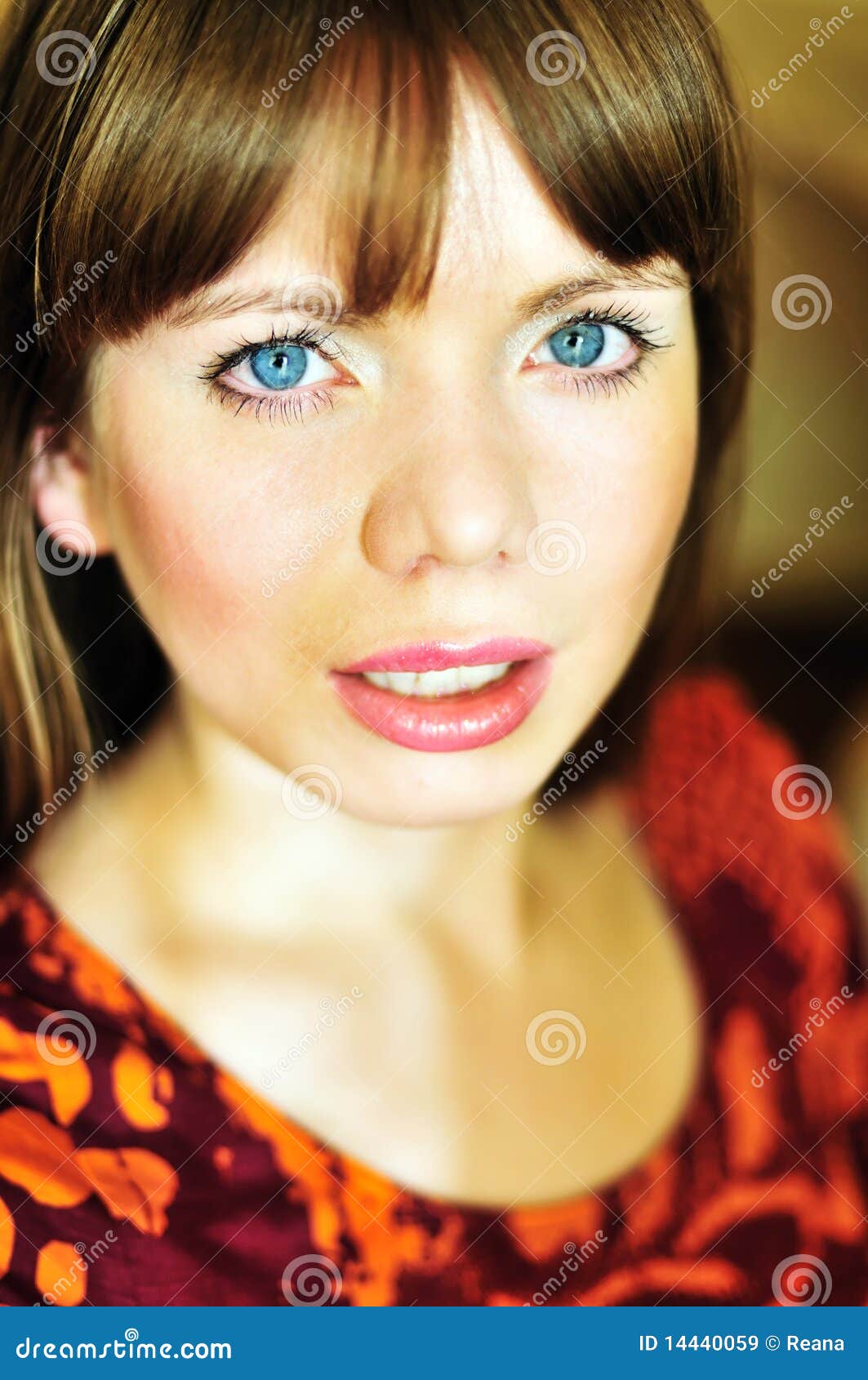 Bright portrait stock image. Image of close, beautiful - 14440059