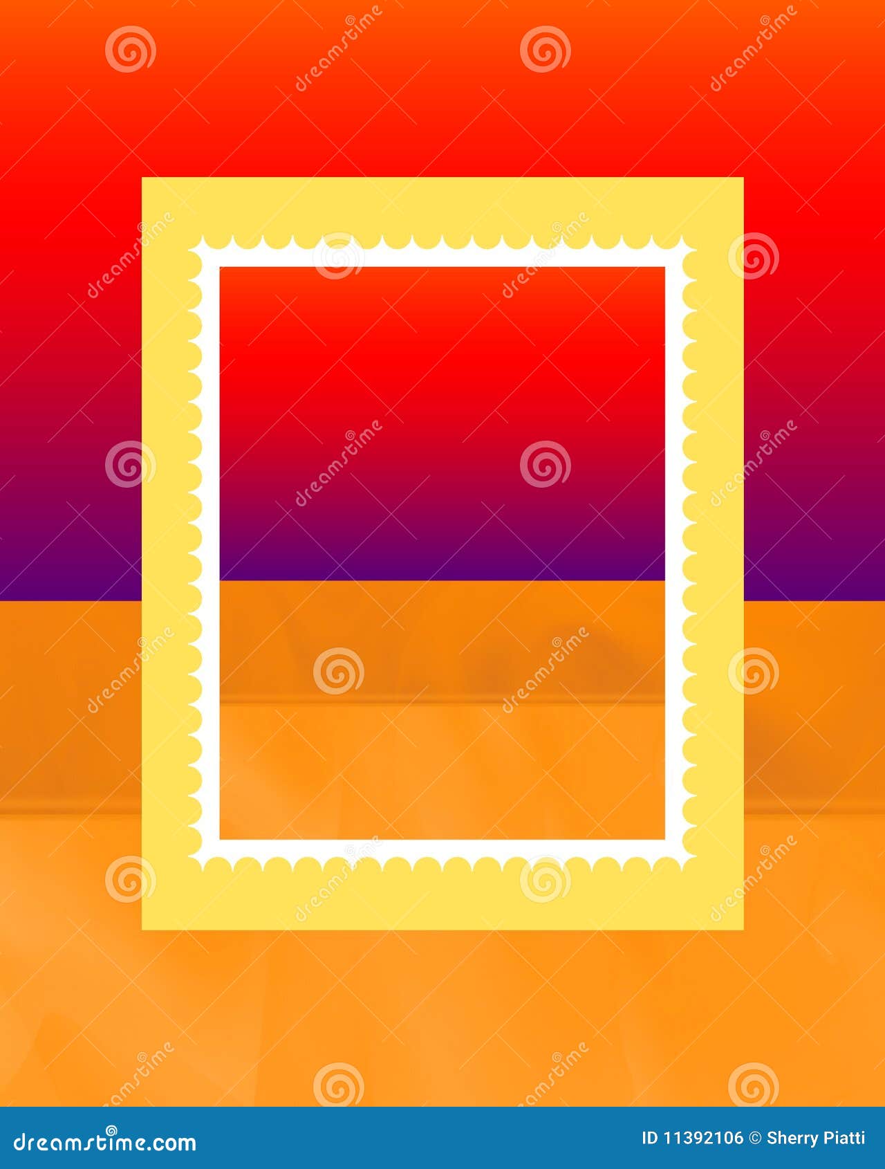 Bright Portrait Background stock illustration. Illustration of framed ...