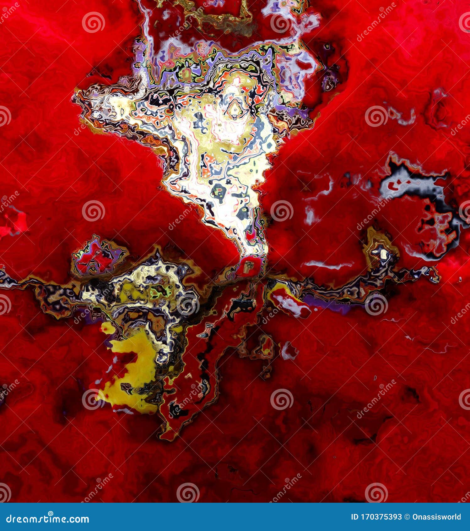 Bright Powerful Red White Abstract Background Stock Image - Image of ...