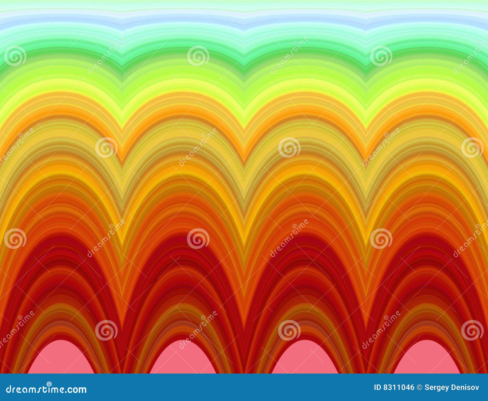Bright psychedelic pattern stock illustration. Illustration of dots ...