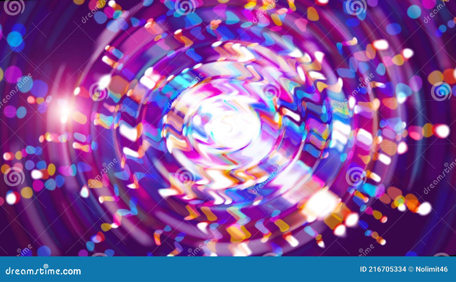 Bright Purple Abstract Flash in the Space, Modern Computer Generated ...