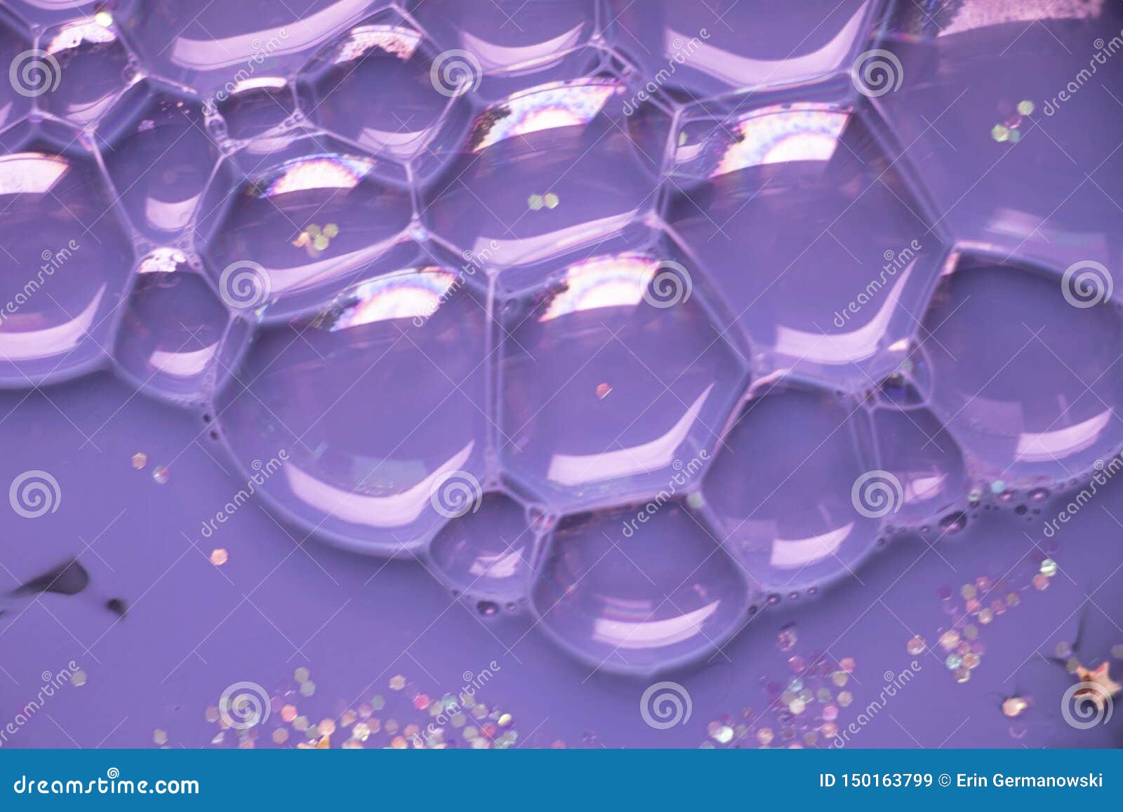 Bright Purple Bubble Cells Background Texture Stock Image - Image of ...