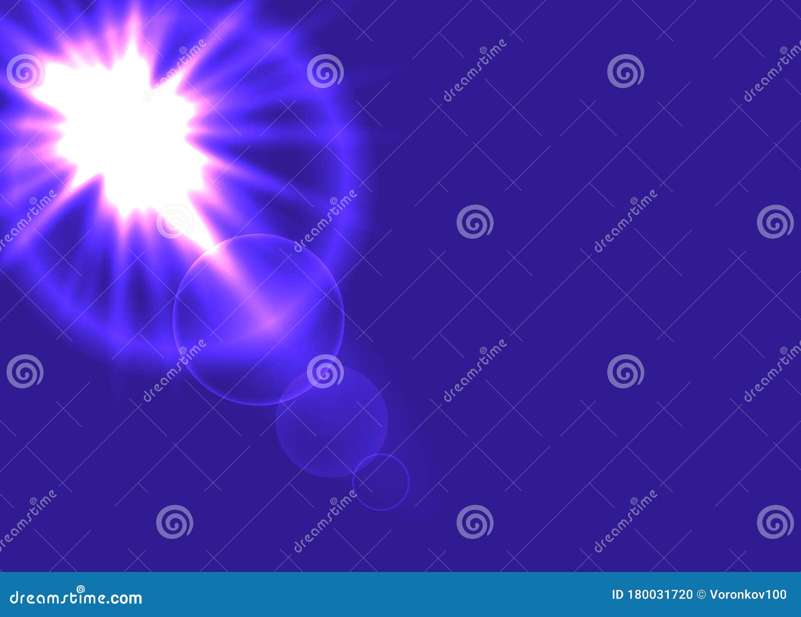 Bright Purple Light with Circular Highlights. Vector Illustration Stock ...