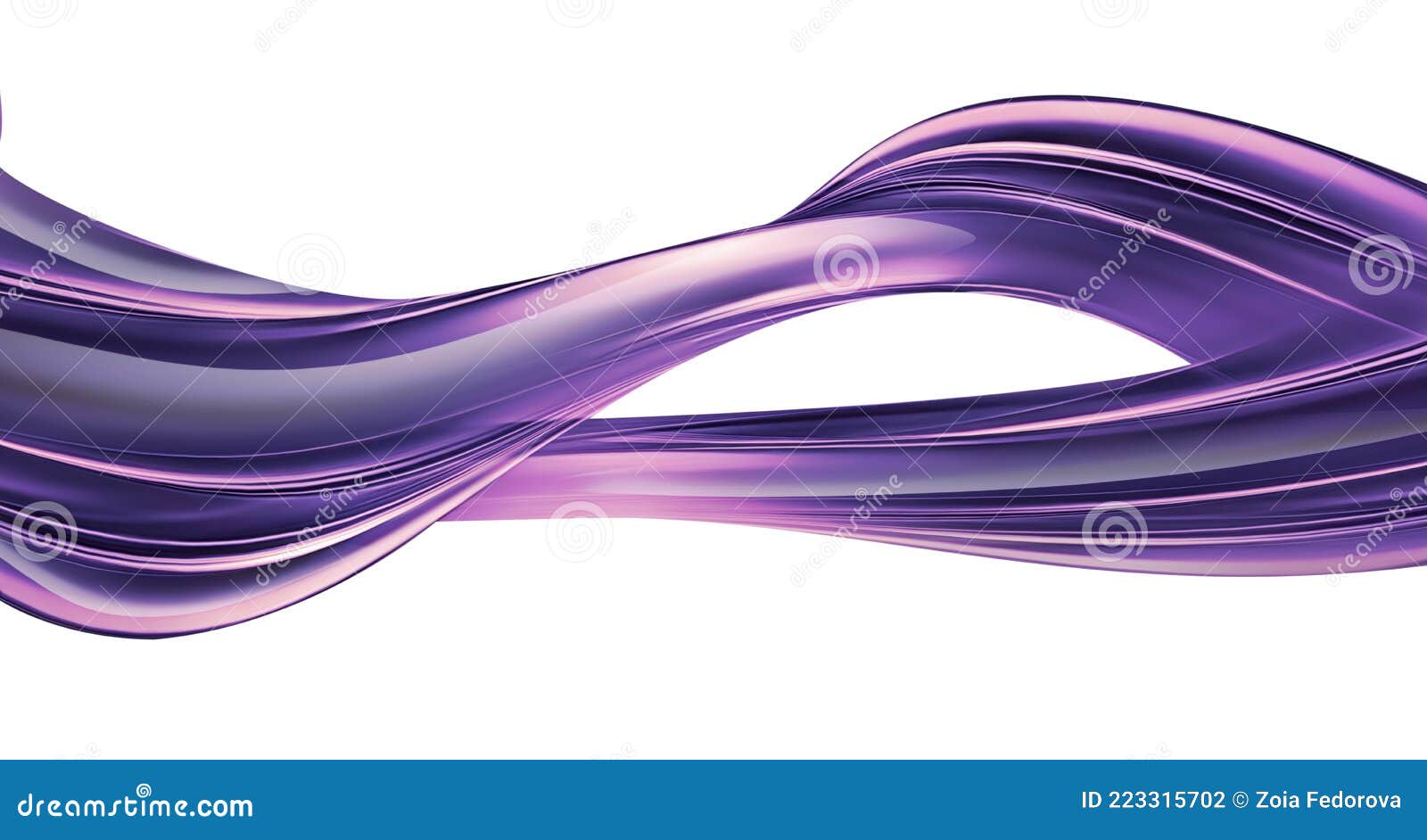 Bright purple wave stock illustration. Illustration of soft - 223315702