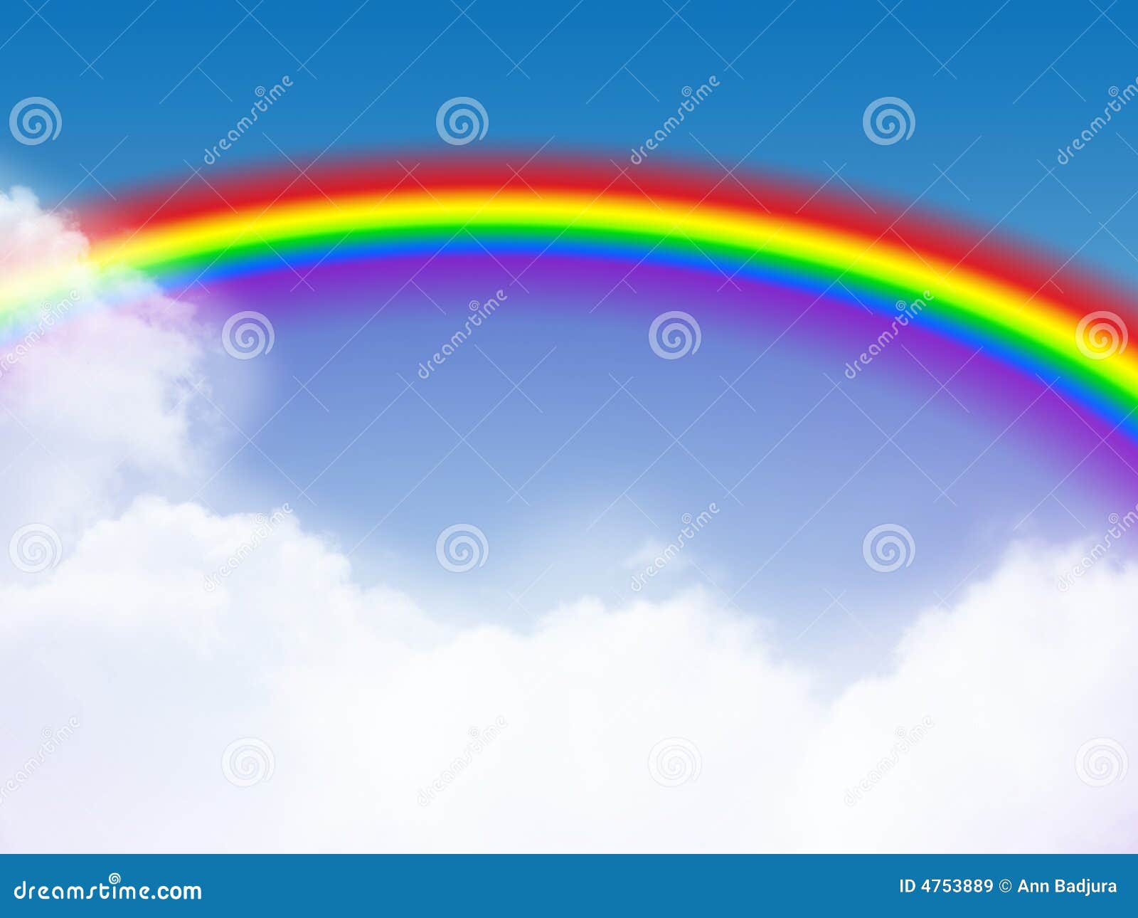 Bright Rainbow Background Royalty-Free Stock Photography ...