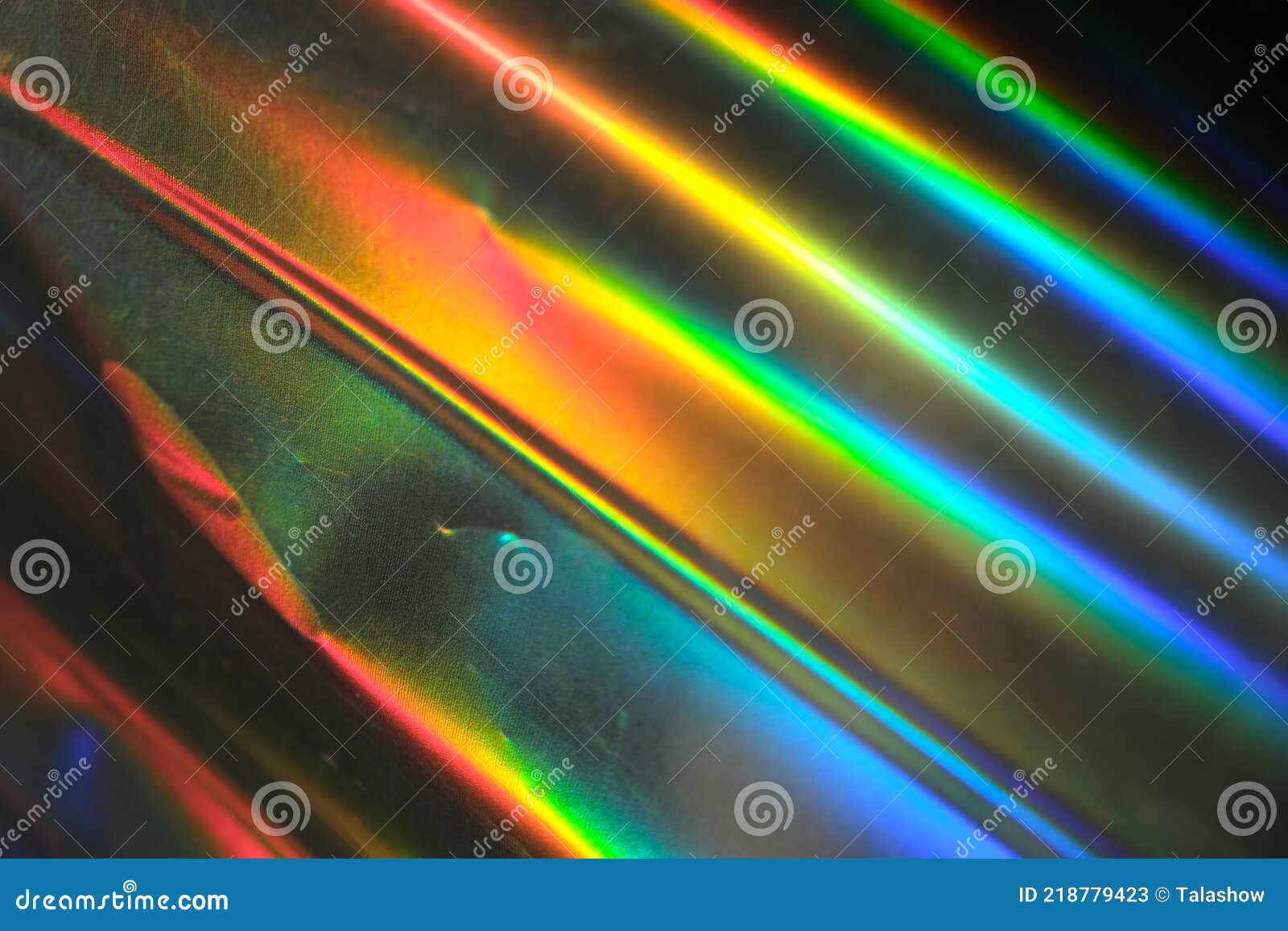 Bright Rainbow Holographic Film Background Stock Image - Image of neon ...