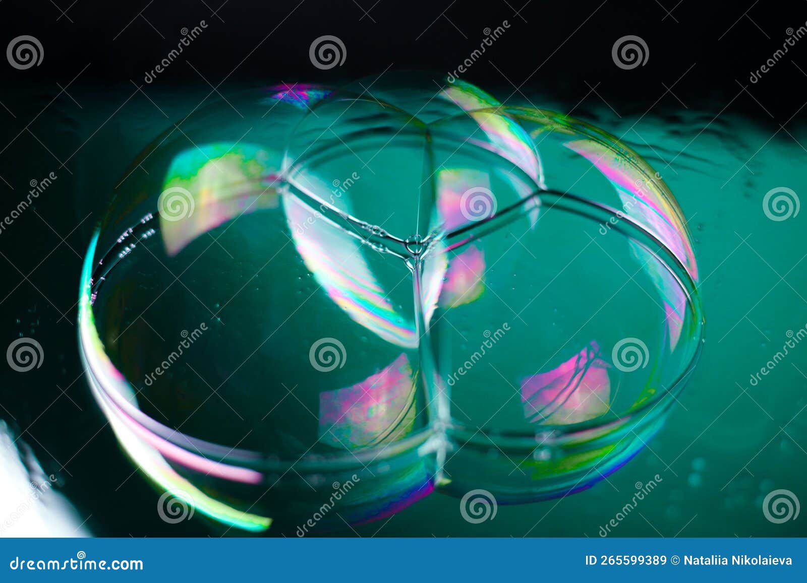 Bright Rainbow Multicolored Cosmic Futuristic Transparent Shiny ...