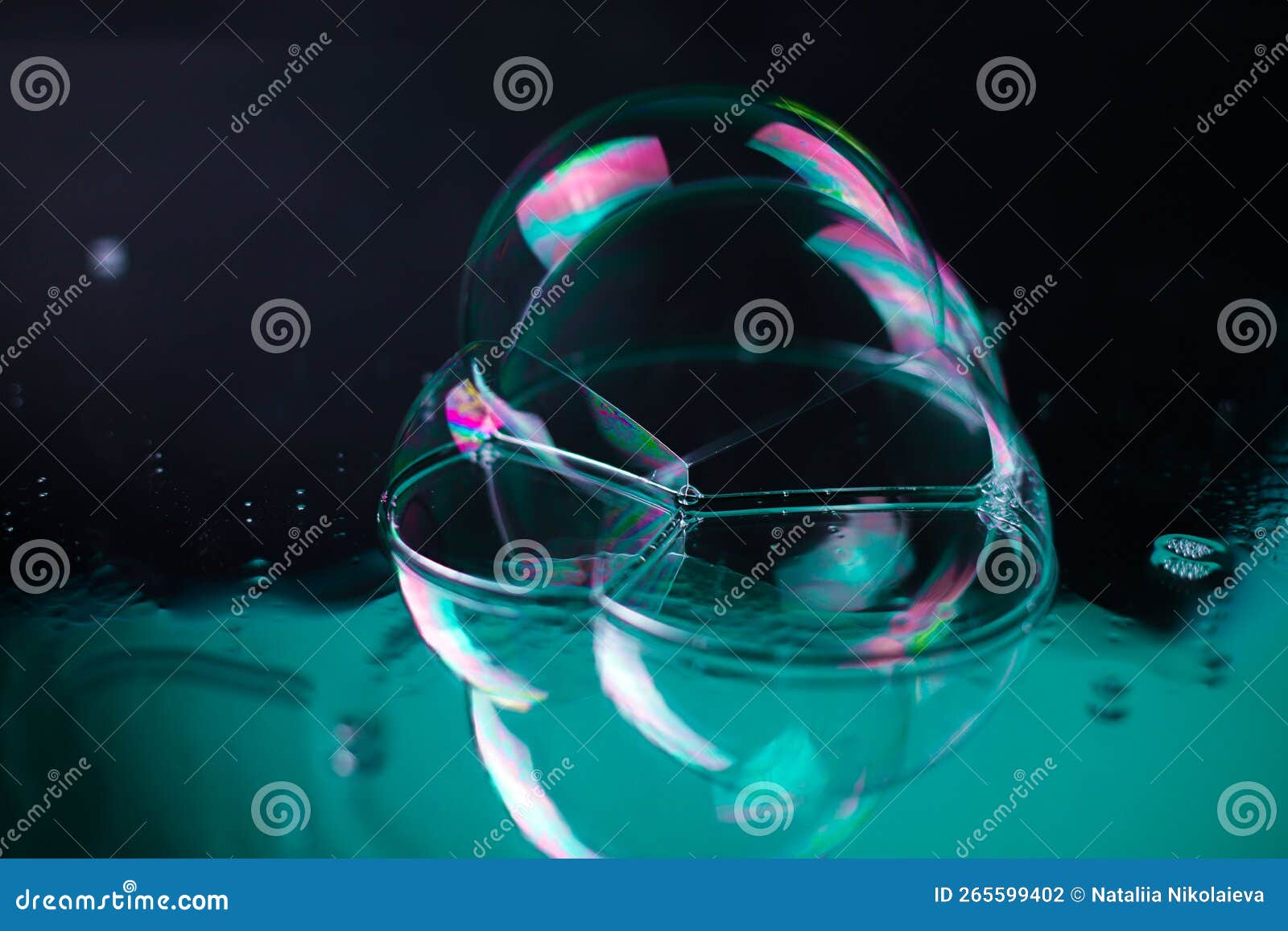 Bright Rainbow Multicolored Cosmic Futuristic Transparent Shiny ...